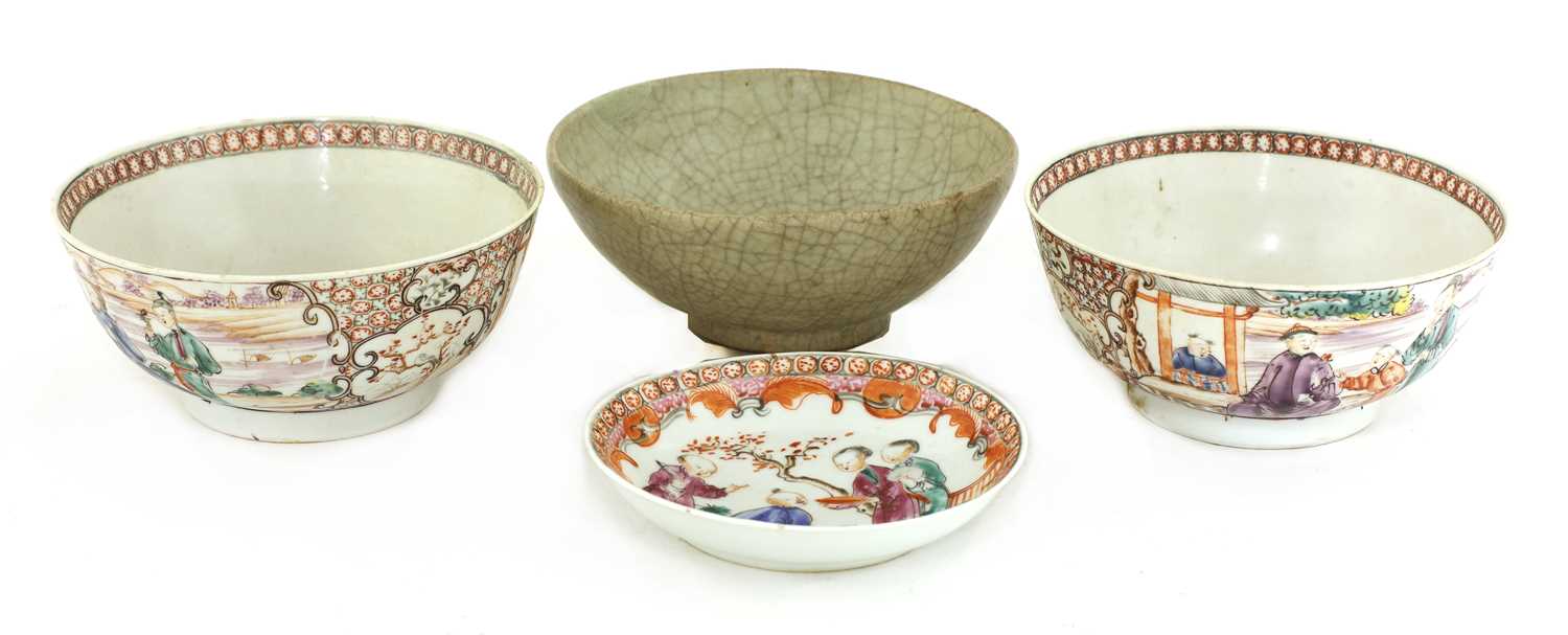 Lot 264 - A Chinese Ge ware bowl,