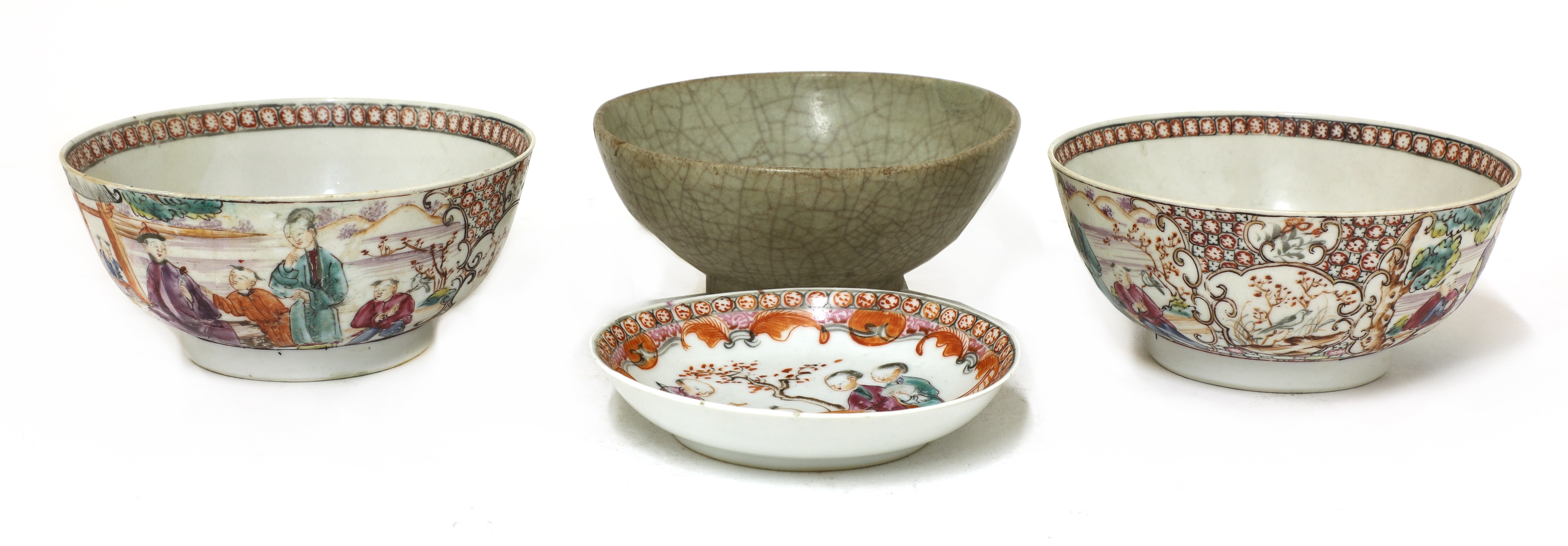 Lot 264 - A Chinese Ge ware bowl,