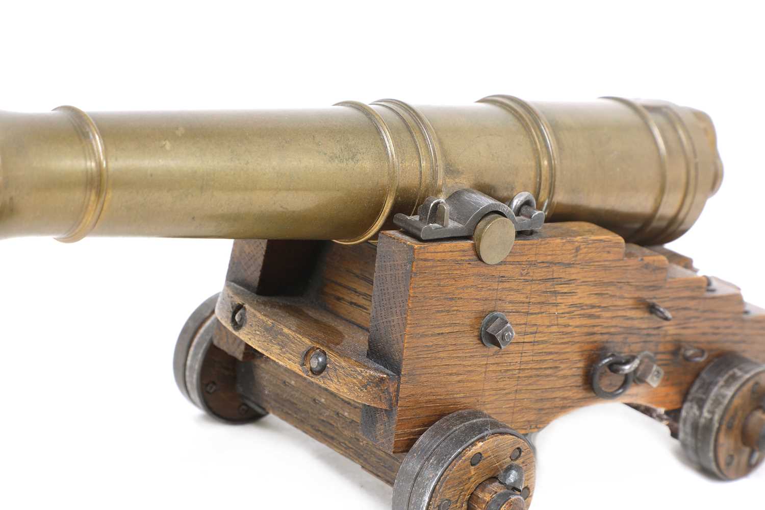 Lot 724 - A model of an early 19th century 18lb