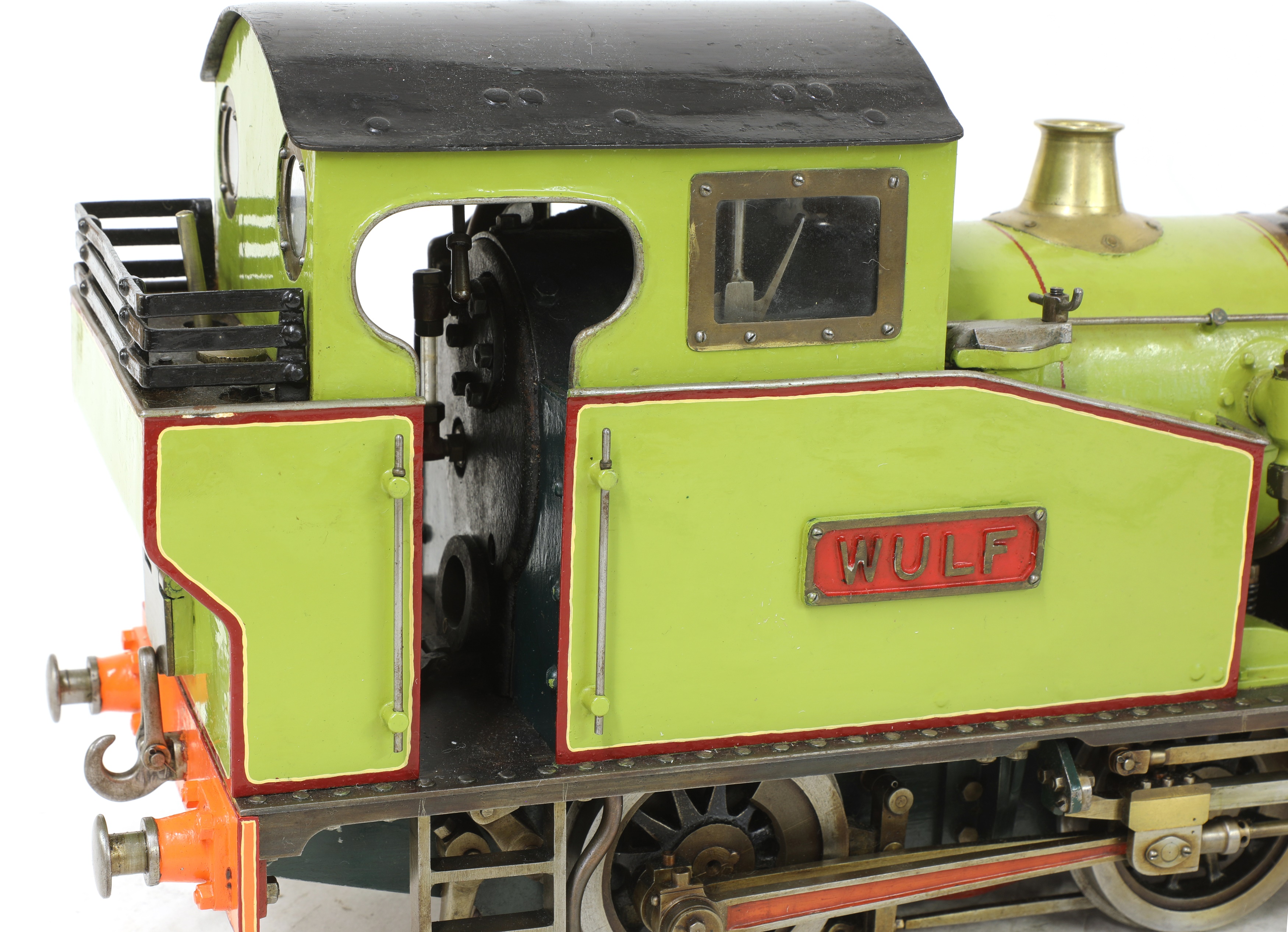 Lot 752 - A 3½in gauge scratch-built live steam tank