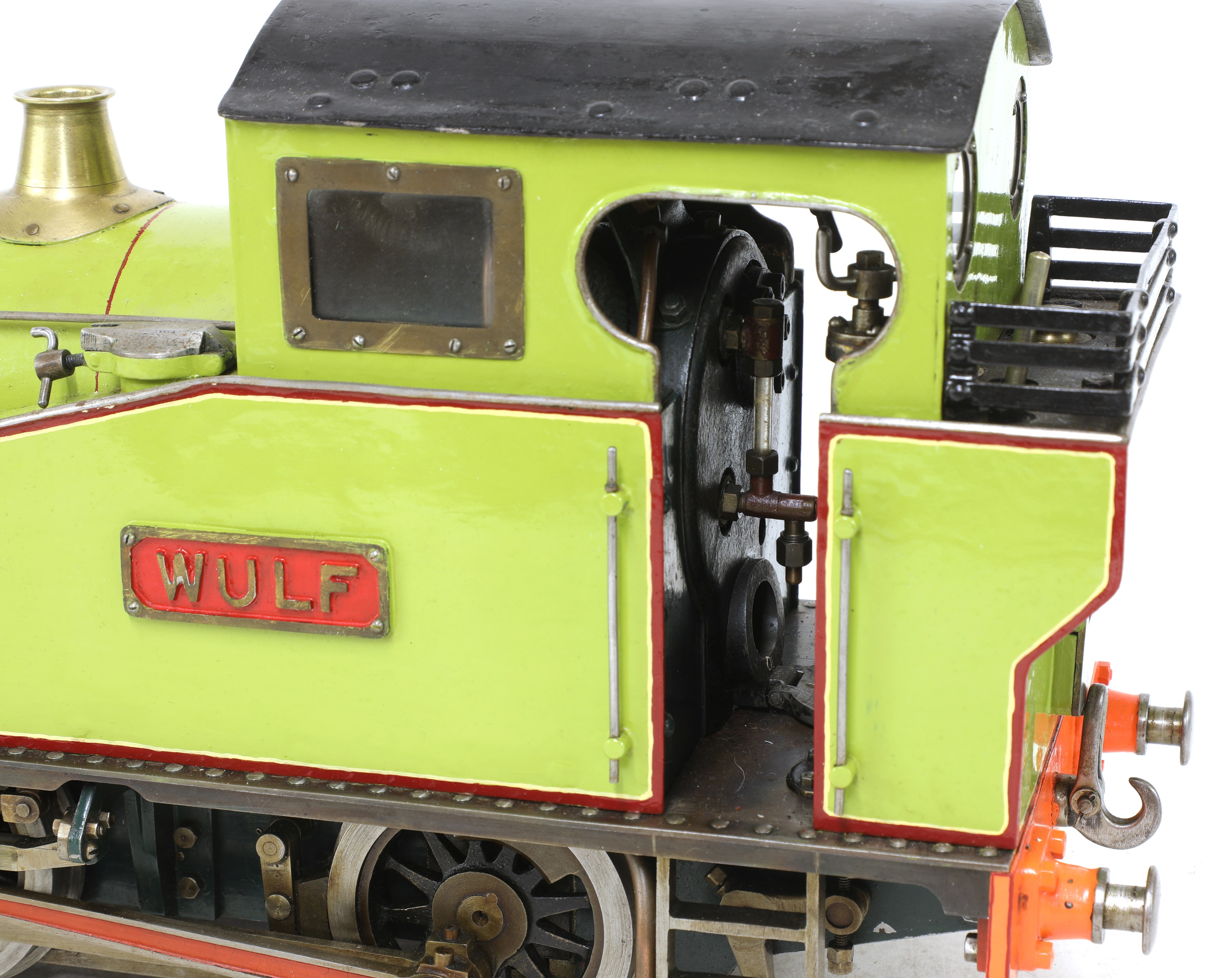 Lot 752 - A 3½in gauge scratch-built live steam tank