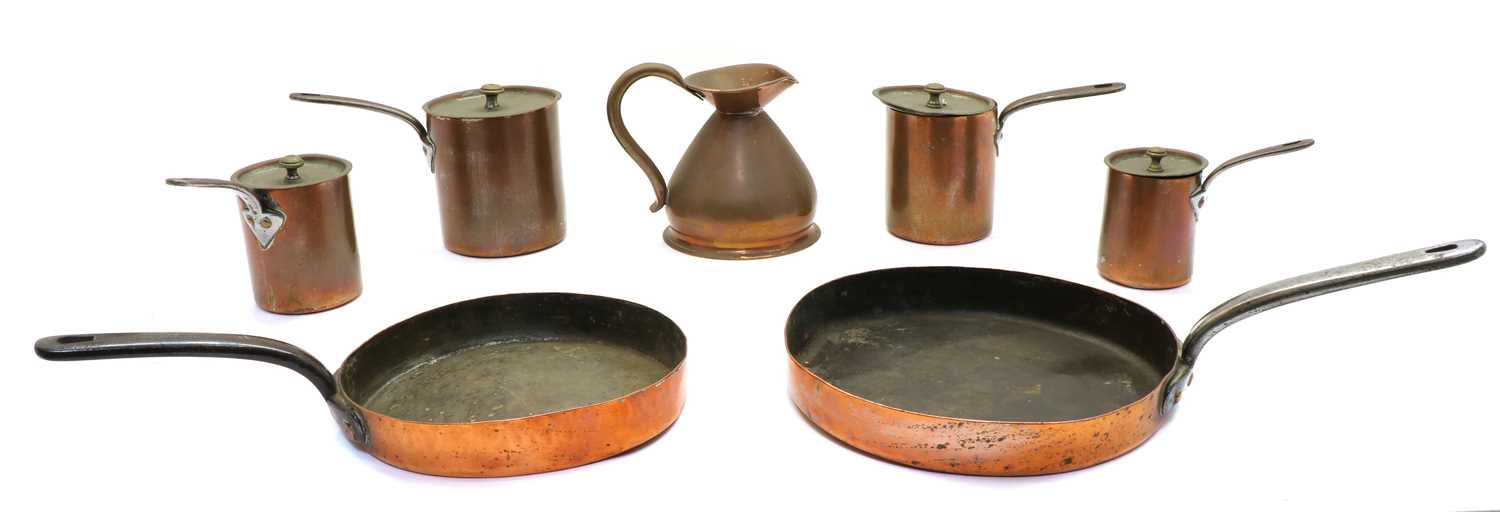 Lot 220 - Copper items,