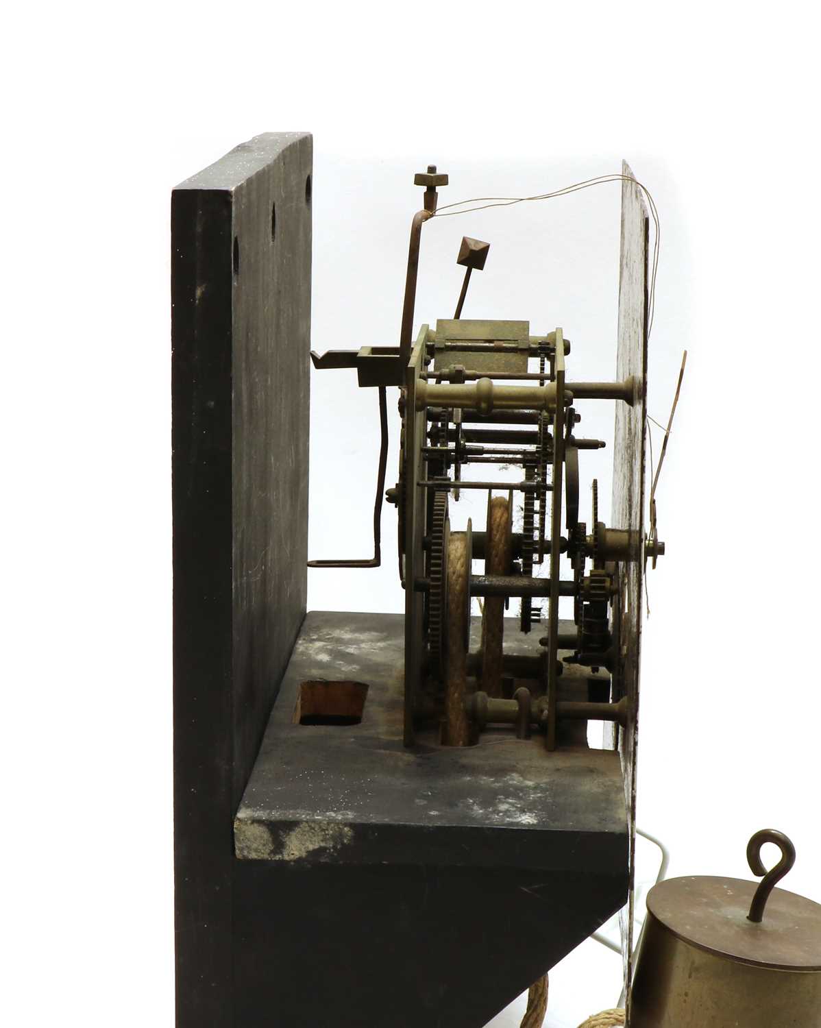 Lot 133 - An early 19th century 30 hour longcase clock