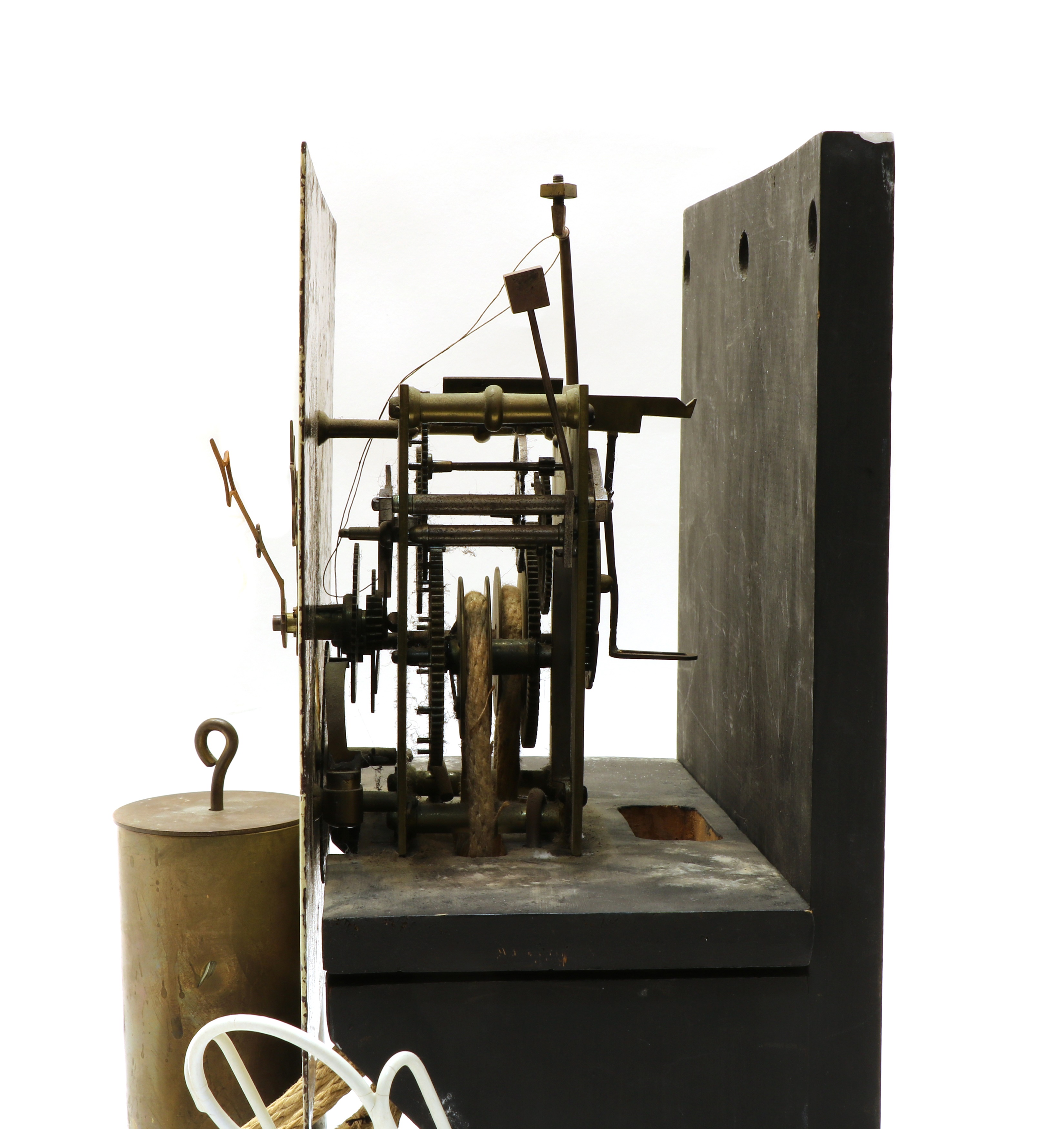 Lot 133 - An early 19th century 30 hour longcase clock