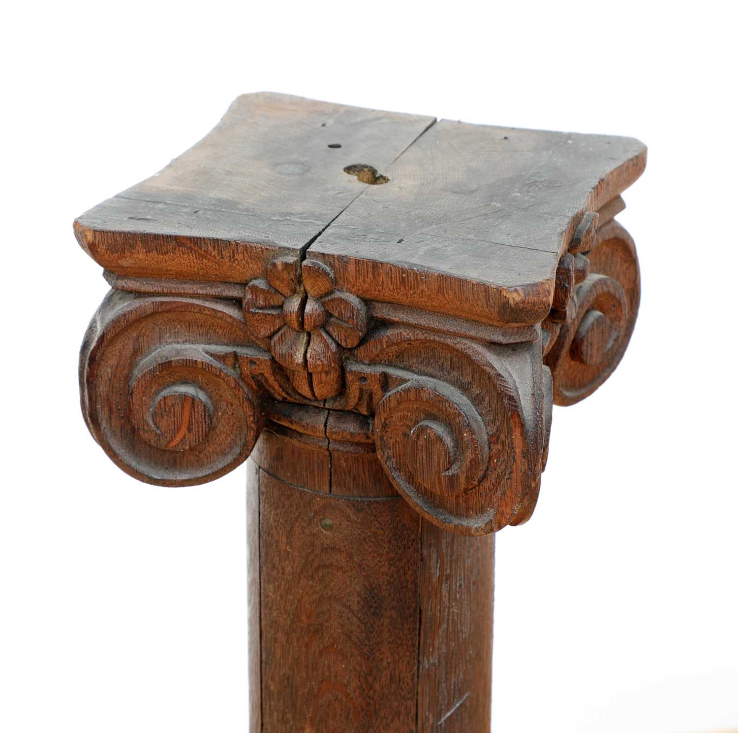 Lot 180 - An oak column,