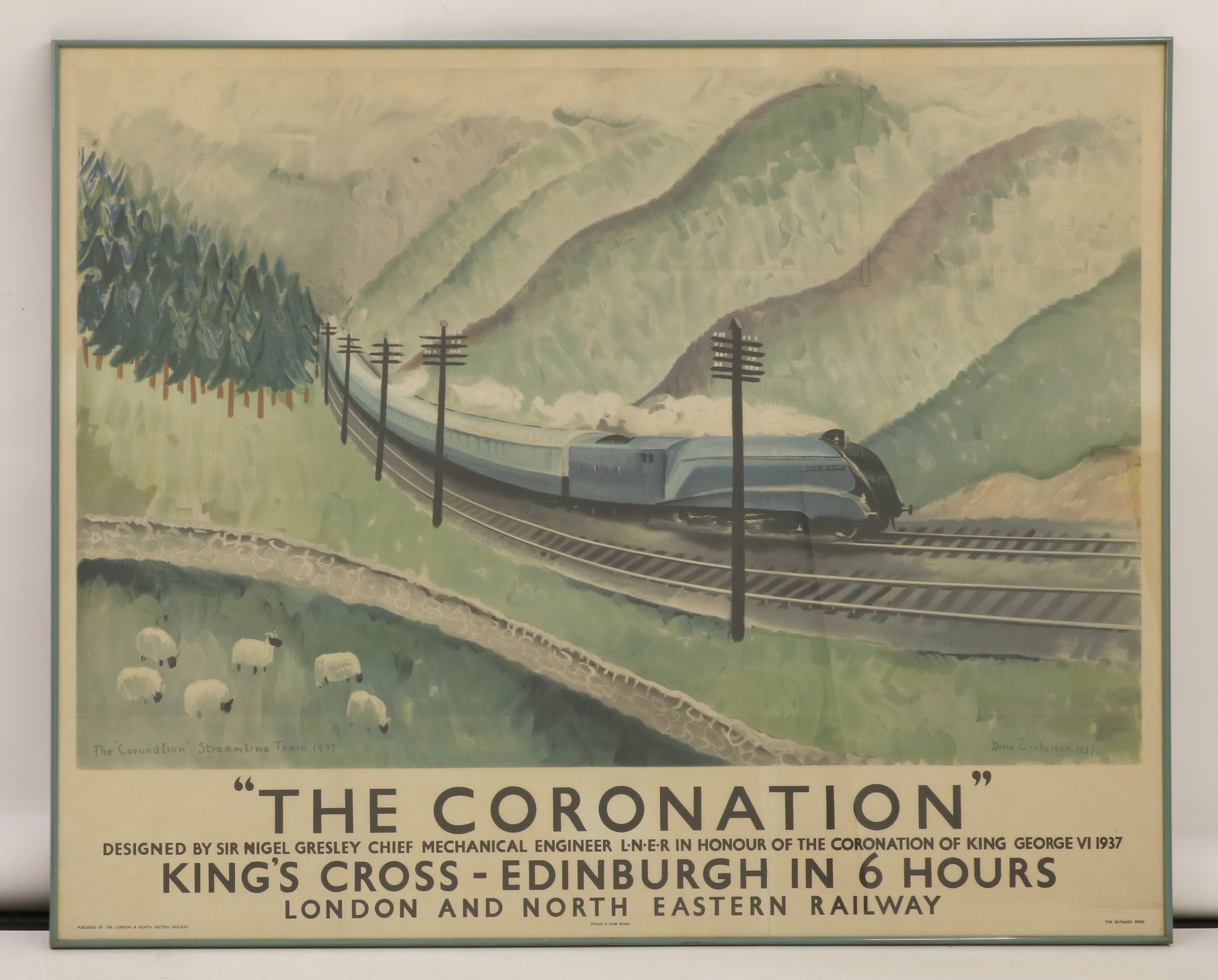 Lot 177 - 'The Coronation’ streamlined train, 1937,