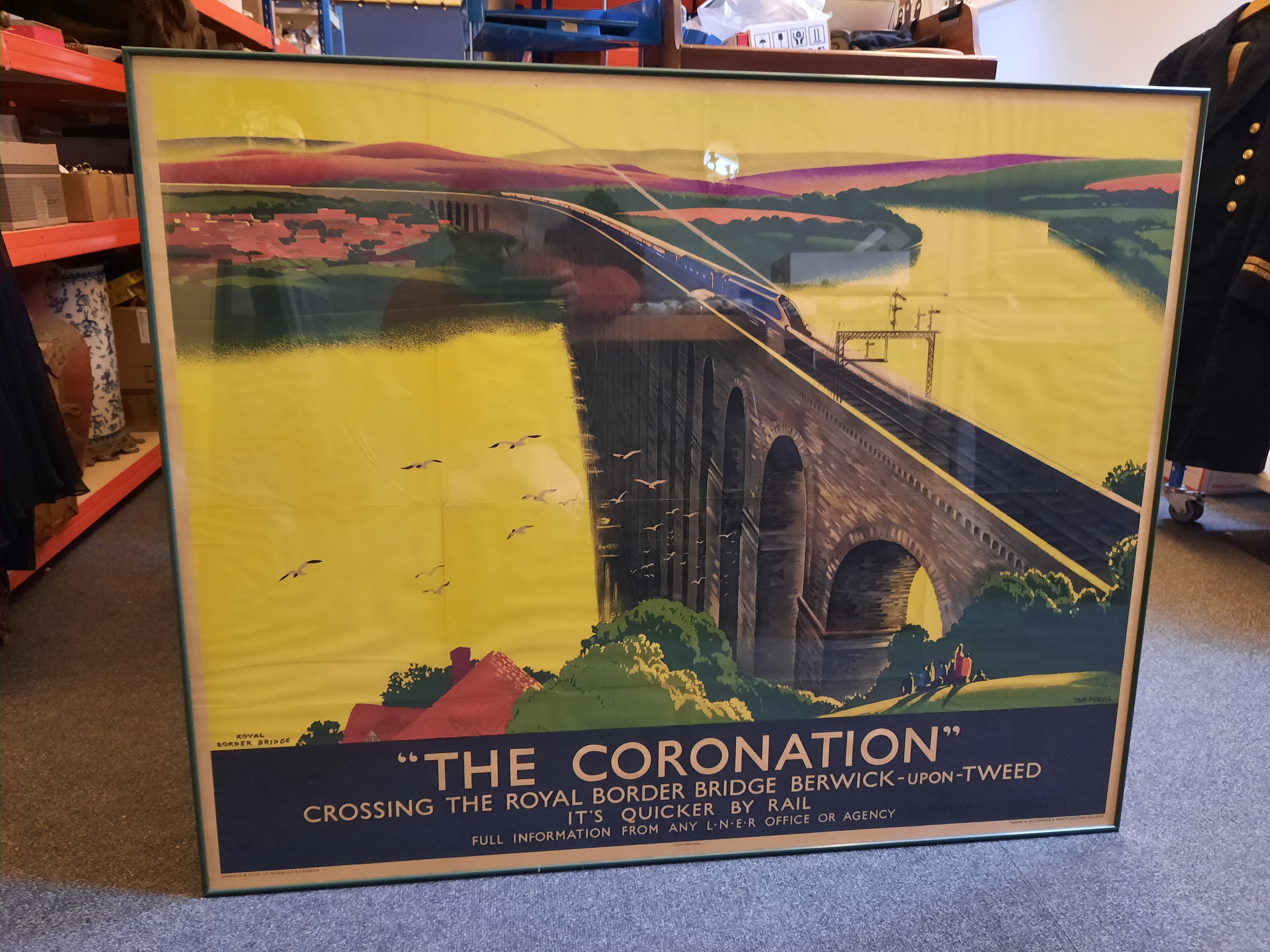 Lot 178 - An LNER travel poster: 'The Coronation