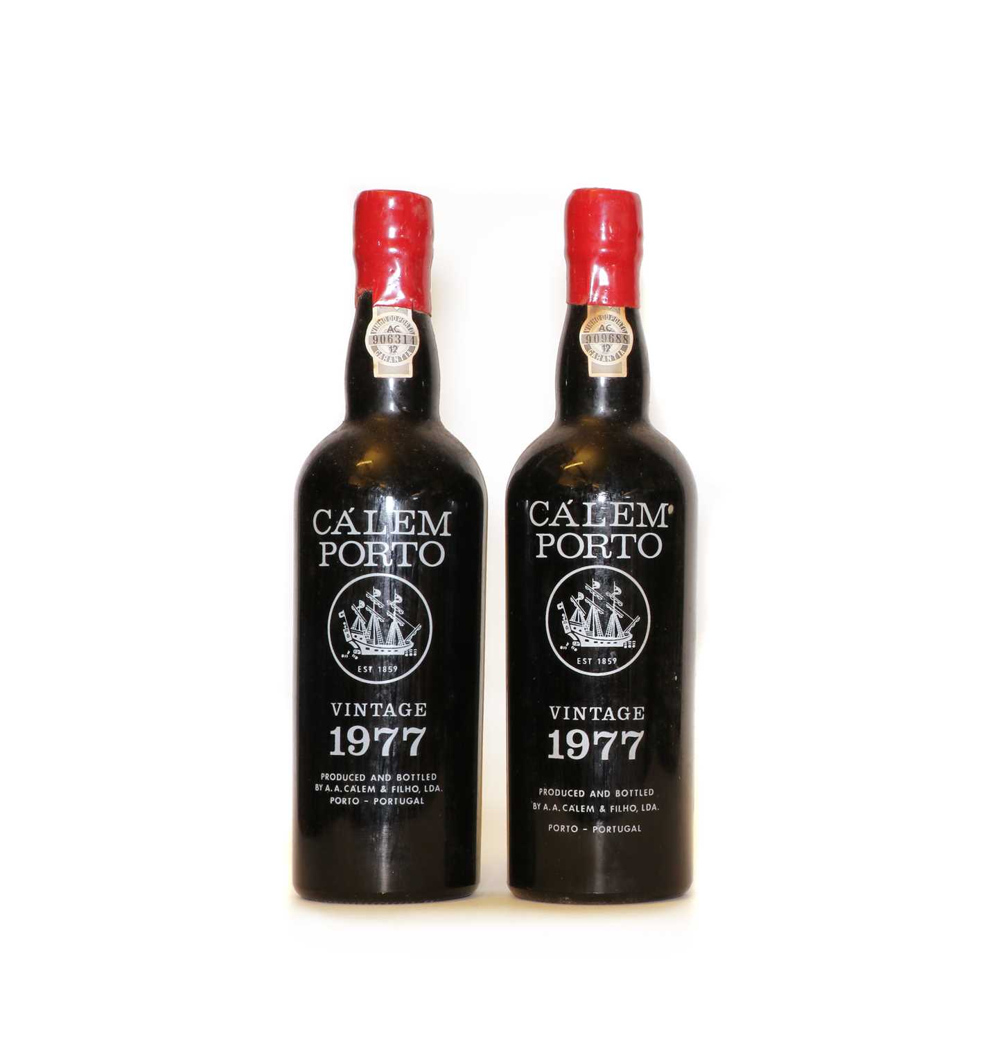 Lot 261 - Calem, Vintage Port, 1977, (2)