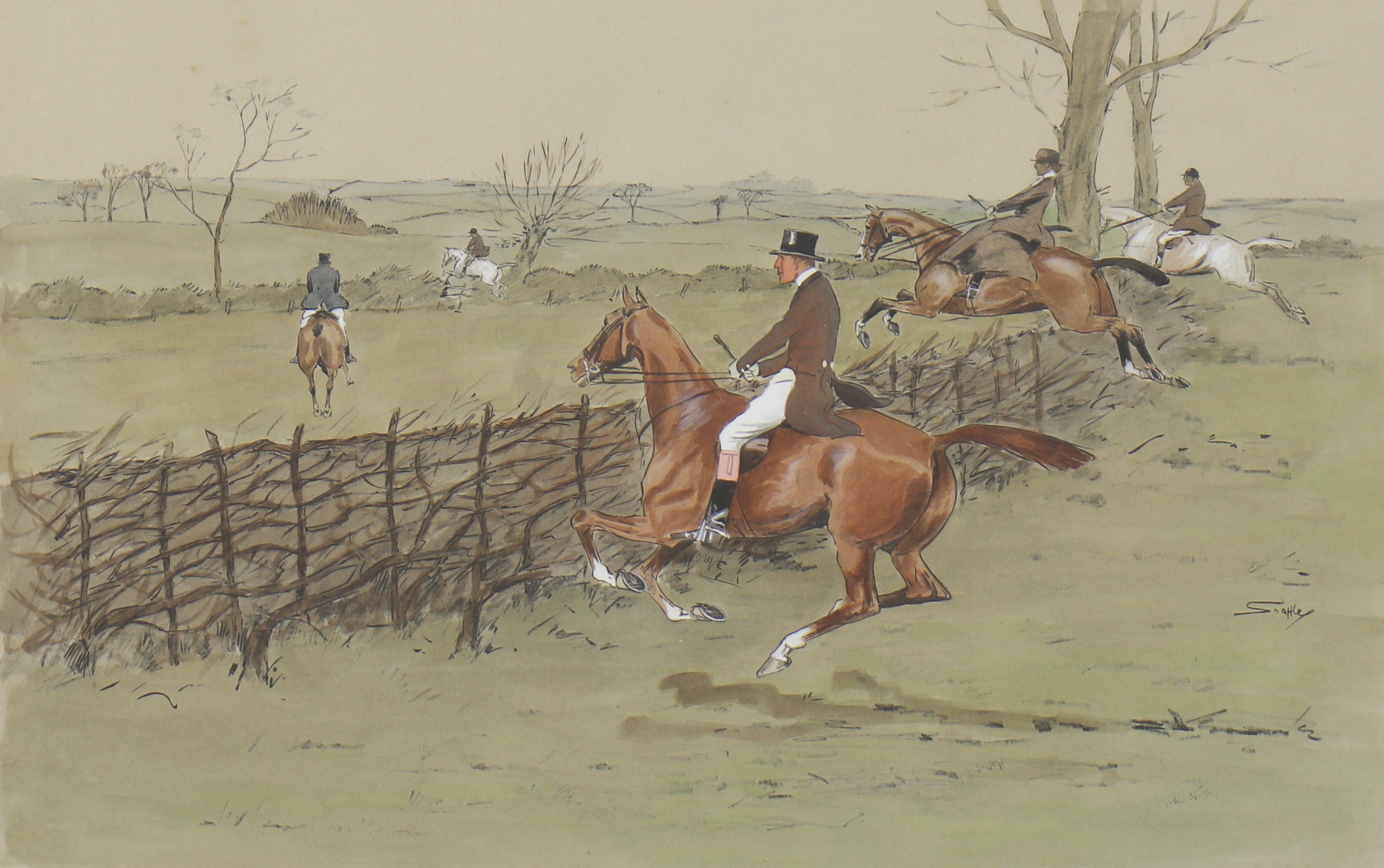 Lot 534 - Charles Johnson Payne, called 'Snaffles'