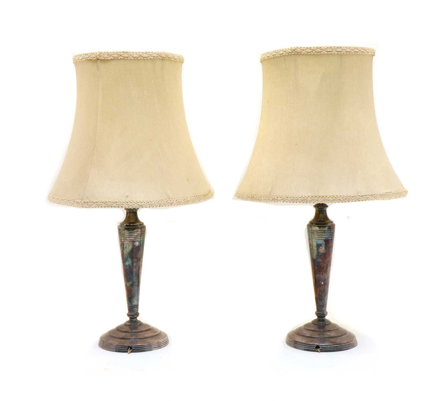 Lot 16 - A pair of Mappin & Webb 'Princes Plate' table