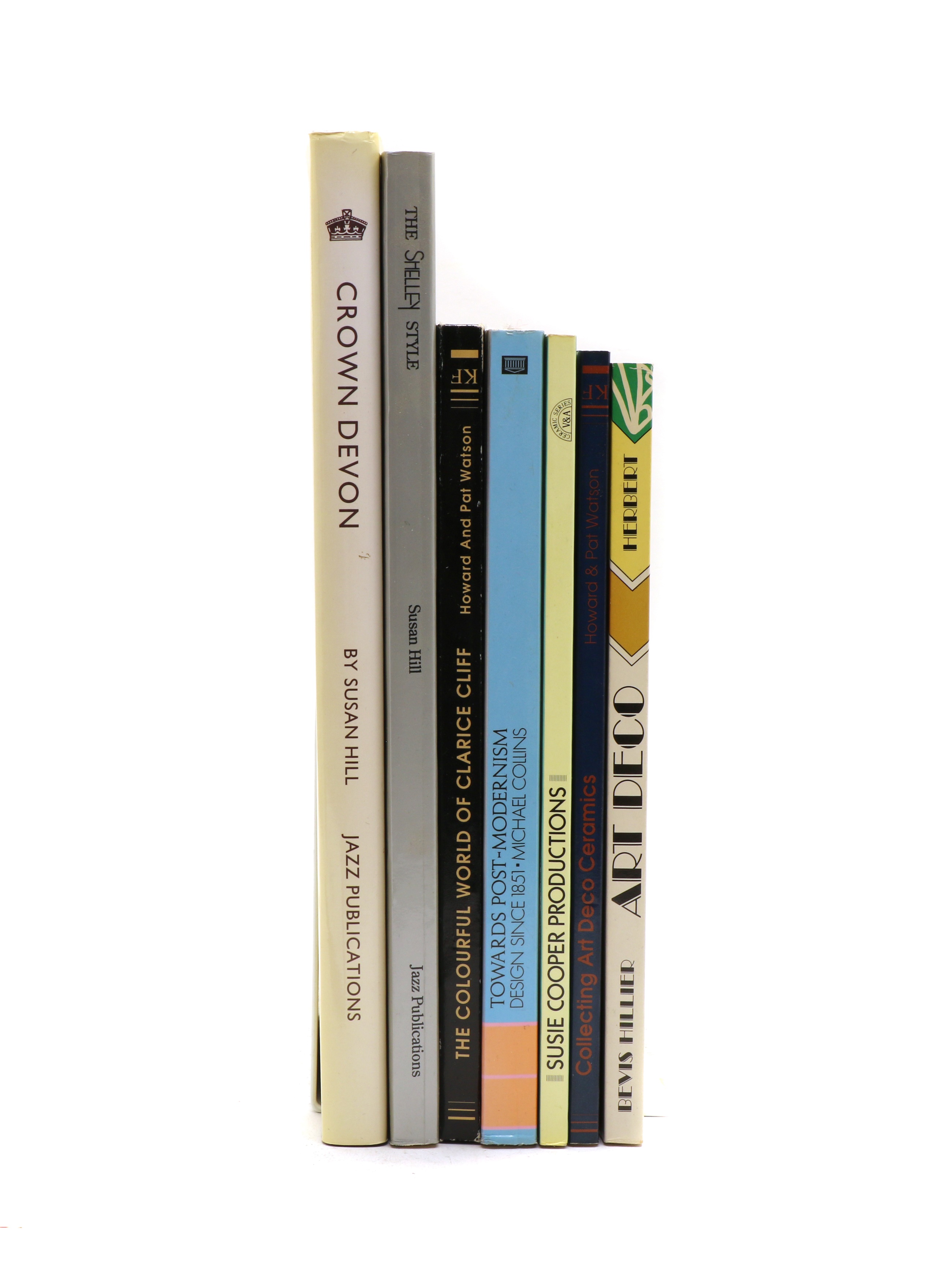 Lot 226 - A collection of Art Deco ceramic books,