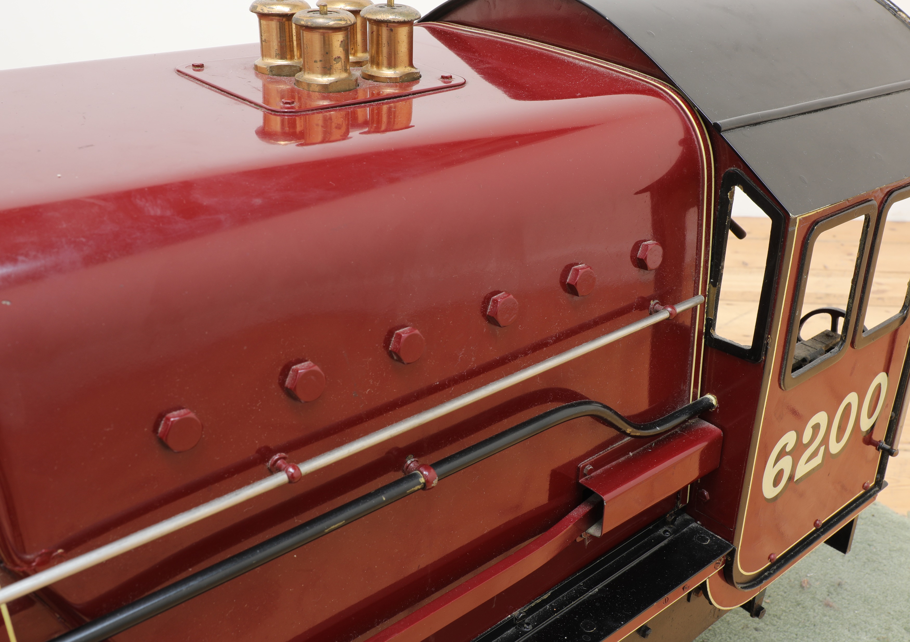 Lot 633 - A finely engineered 7¼ inch gauge live steam