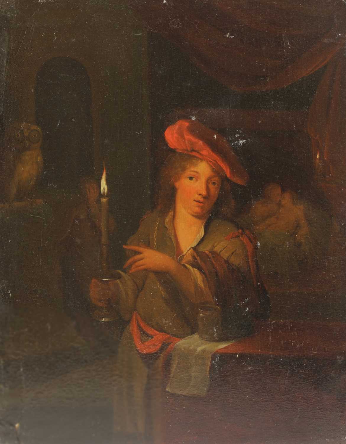 Lot 447 - Circle of Godfried Schalcken (Dutch,