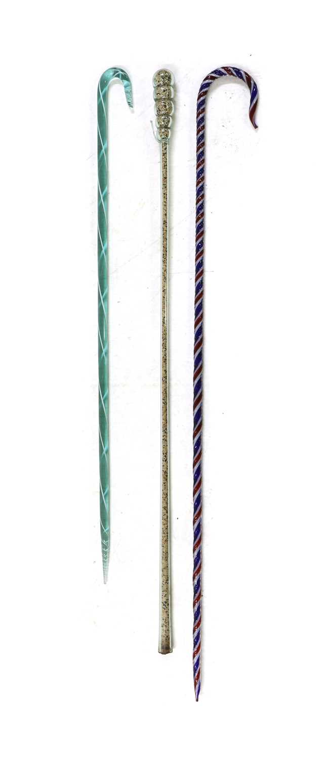 Lot 199 - A Victorian glass frigger