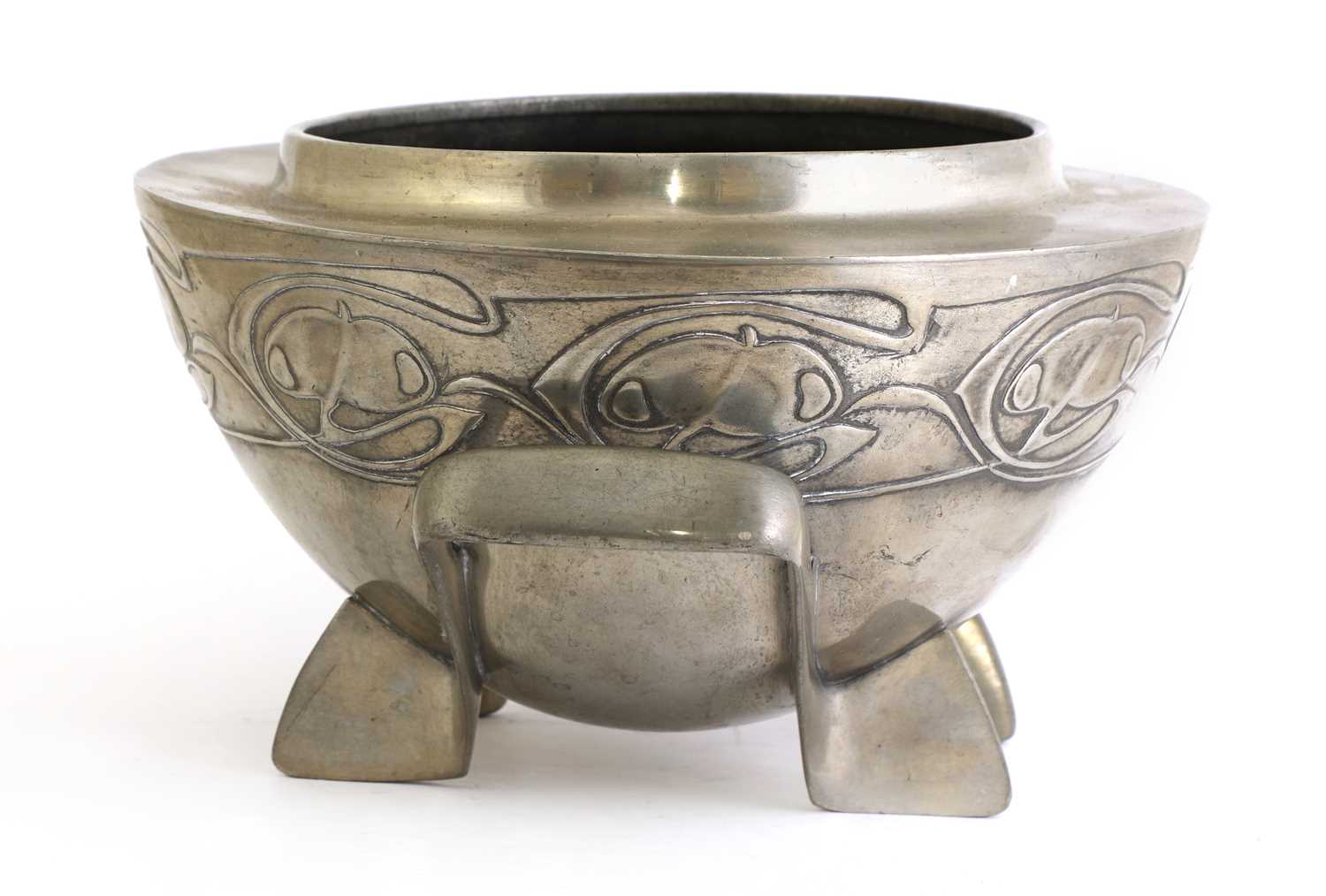 Lot 35 - A Tudric pewter rose bowl,