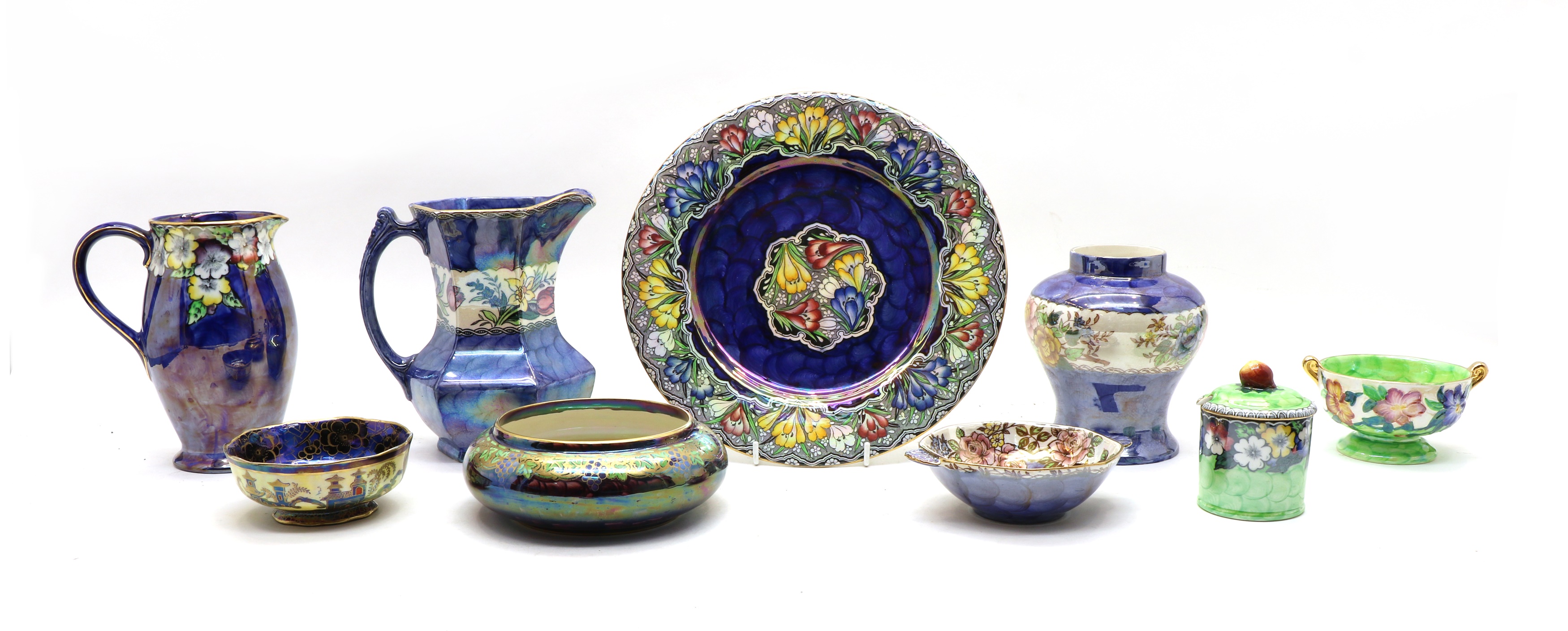 Lot 348 A Collection Of Lustre Pottery lot-348-a-collection-of-lustre-pottery