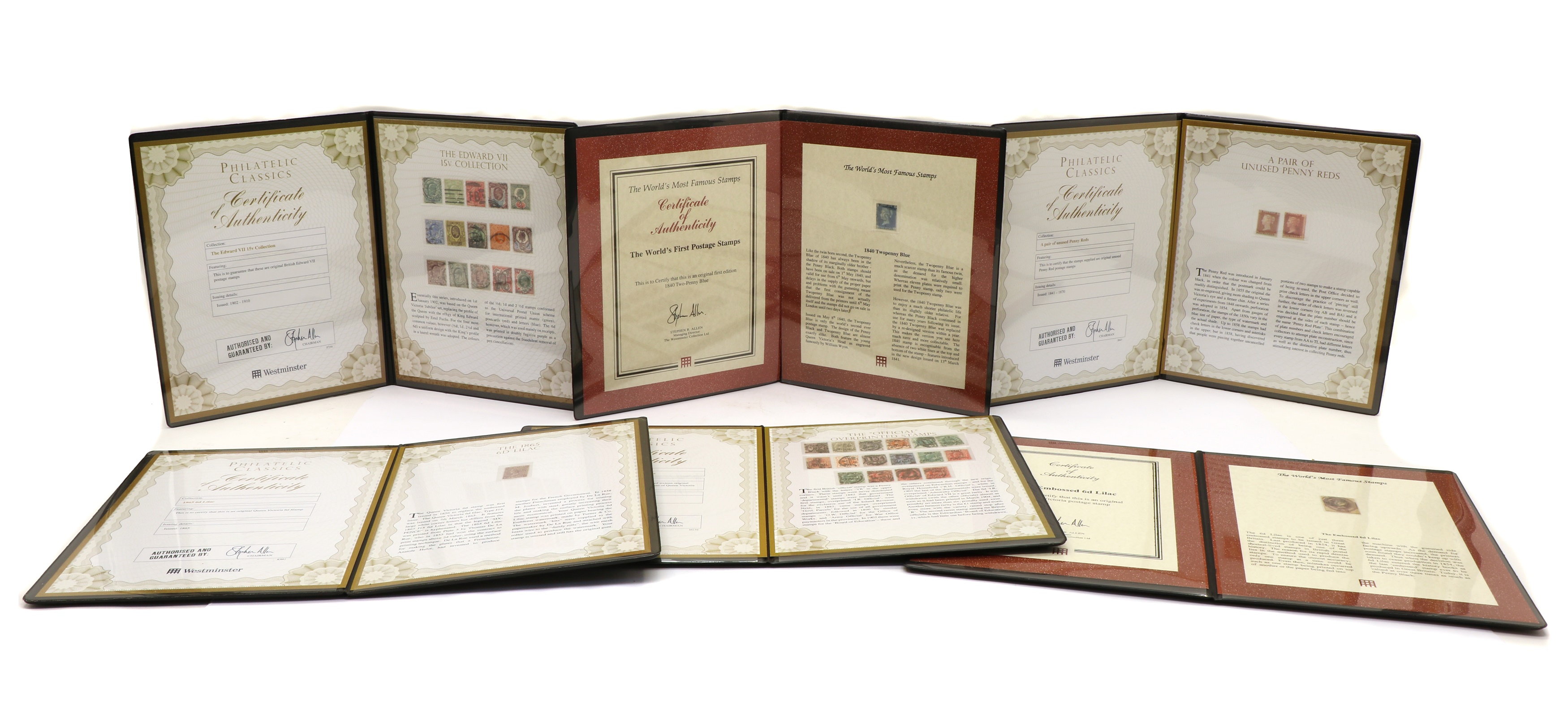 Lot 218 - Fifteen Westminster collections in folders,
