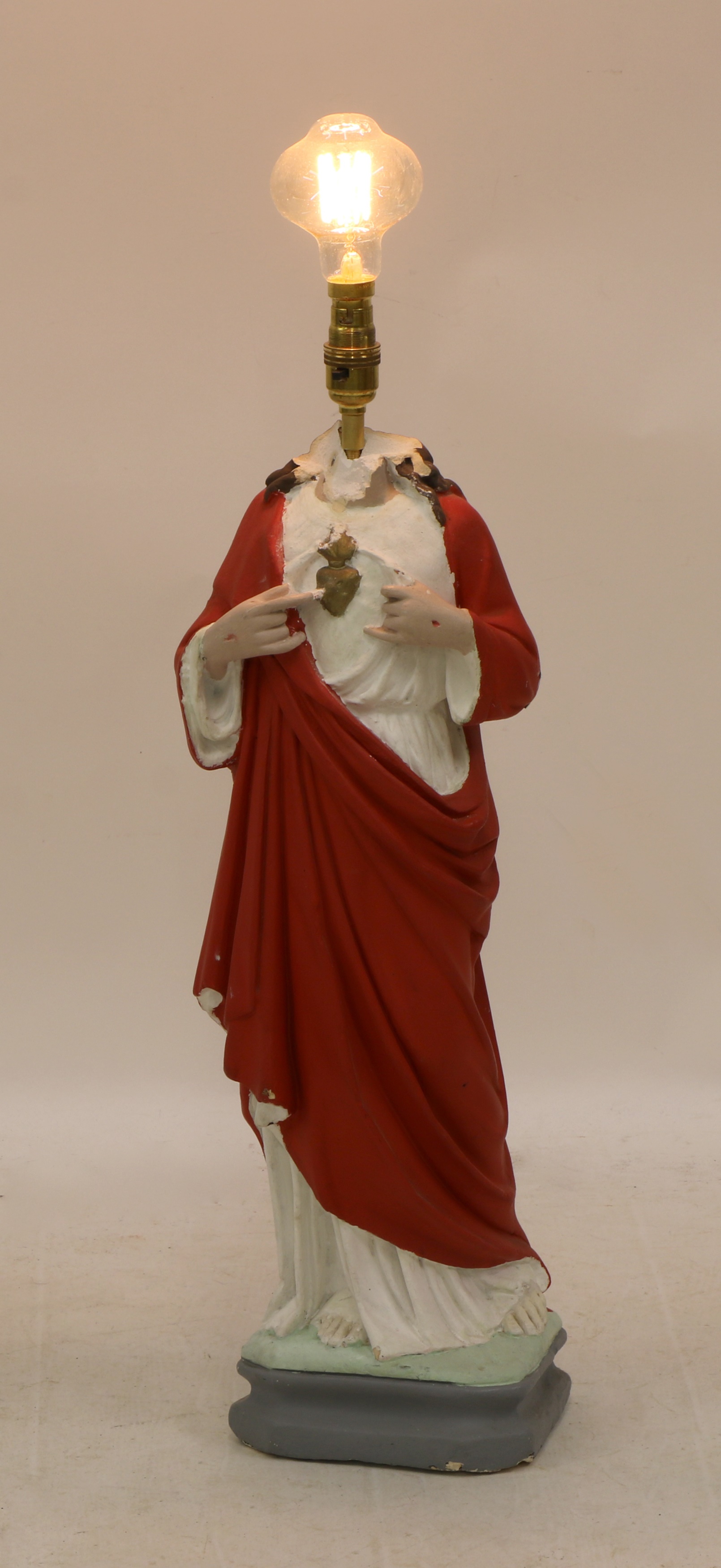 Lot 348 - JESUS LAMP,