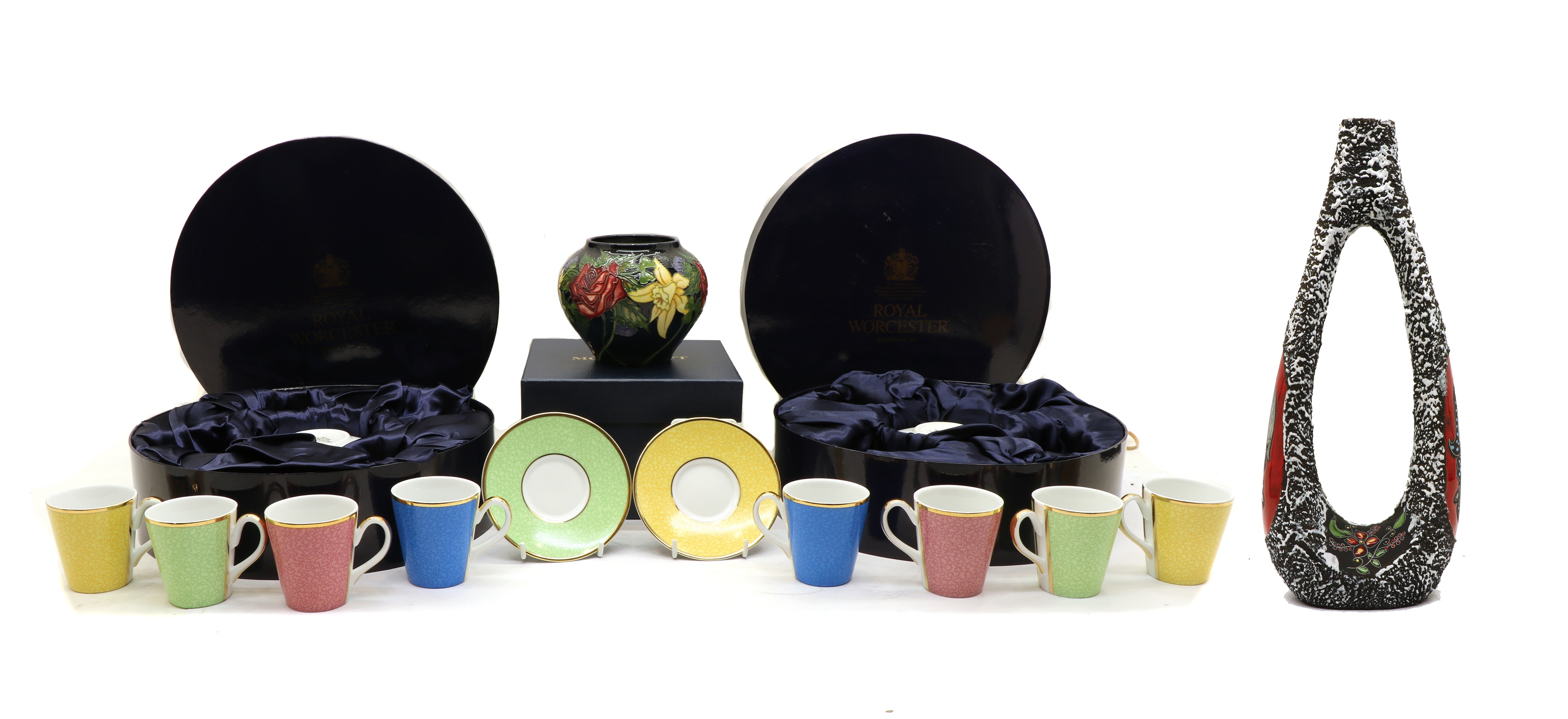 Lot 175 - A Nicola Slaney for Moorcroft pottery vase,