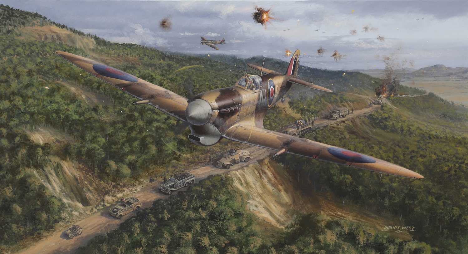 Lot 378 - Philip E West (contemporary)