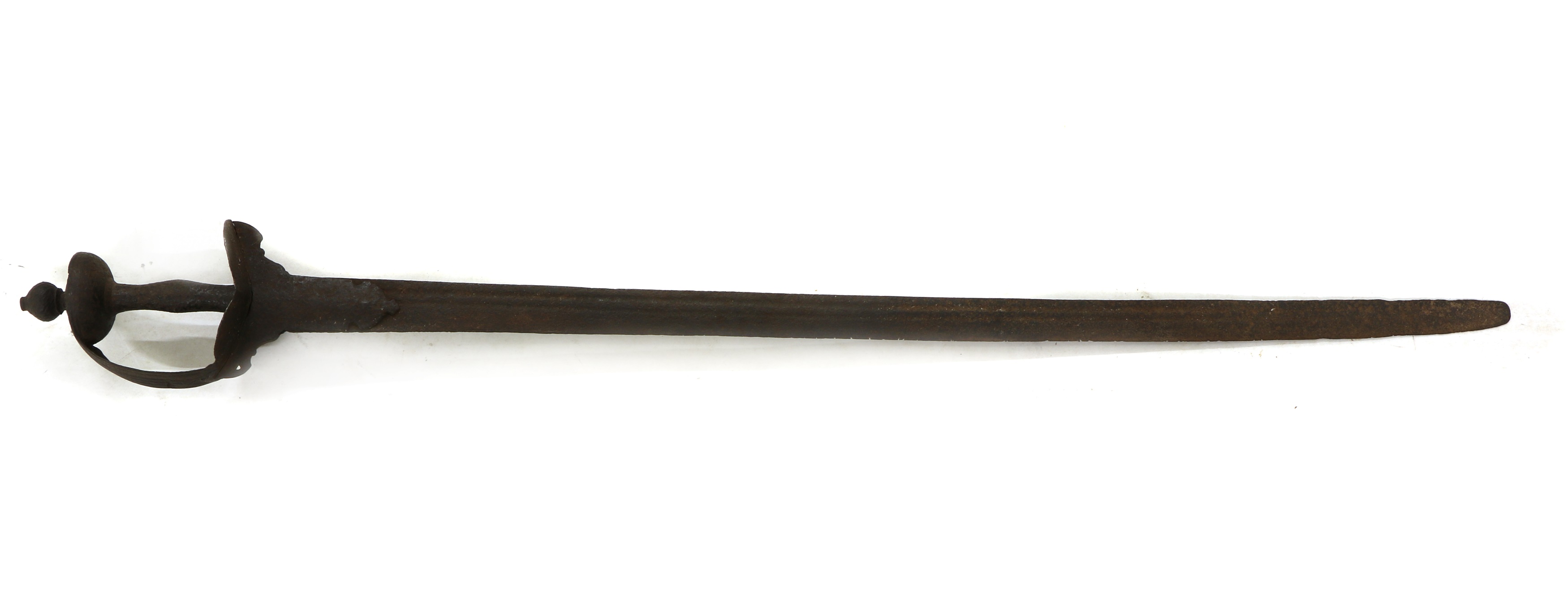 Lot 230 - A steel Firangi sword