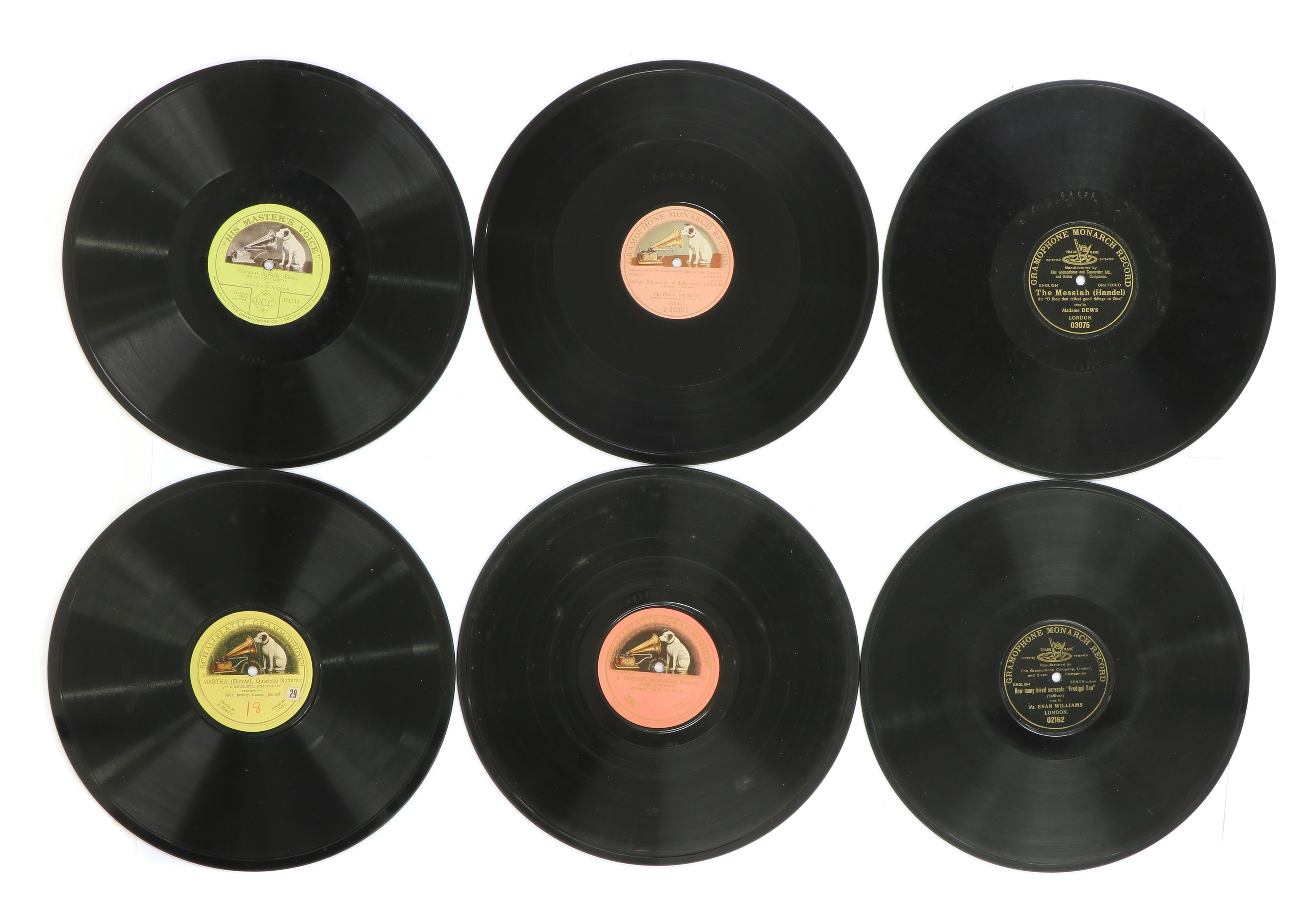 Lot 51 - Shellac: Opera and Classical 78s - Single and