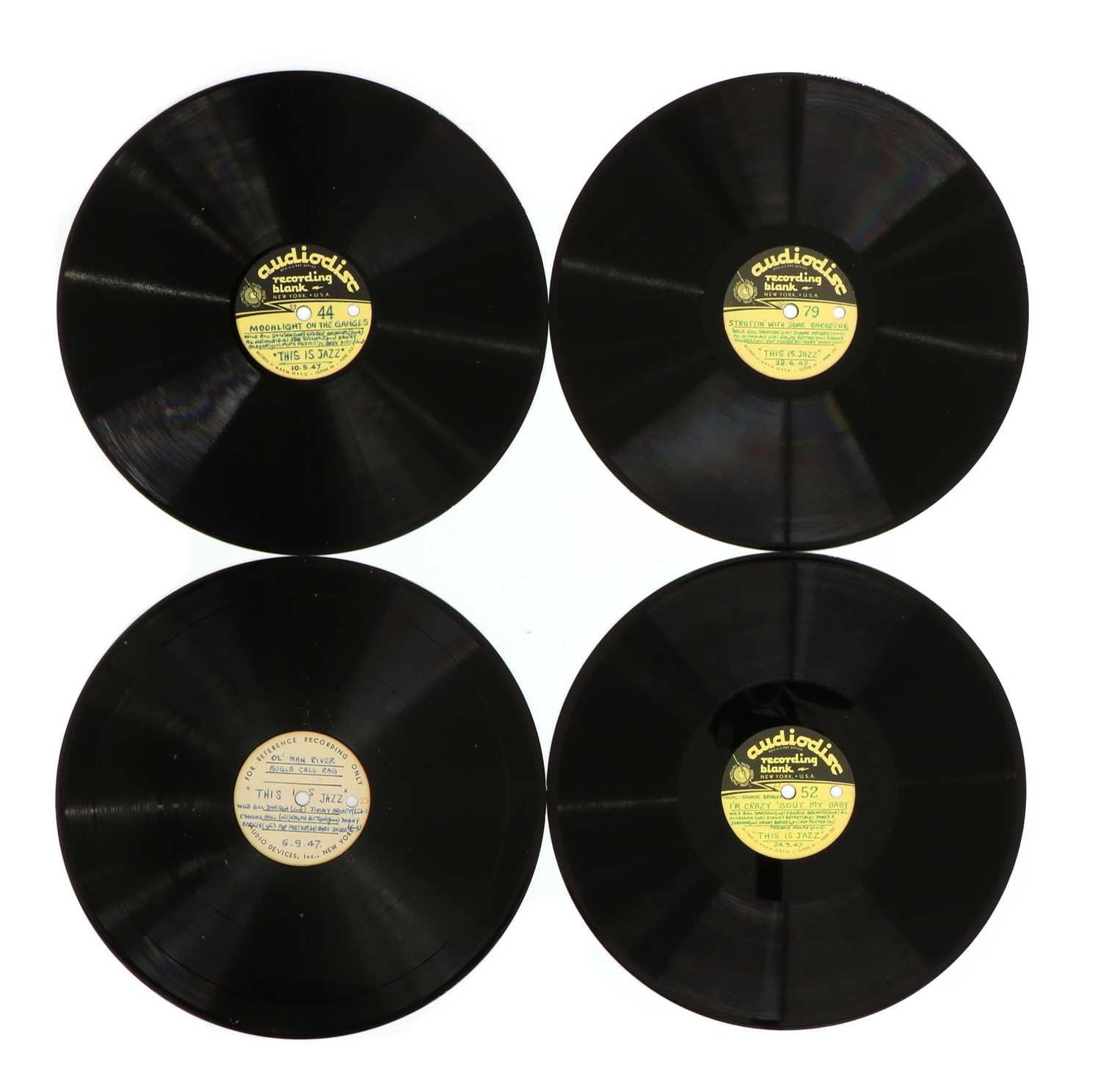 Audiodisc Shellac: an extensive collection of 'This is Jazz' (1947 ...