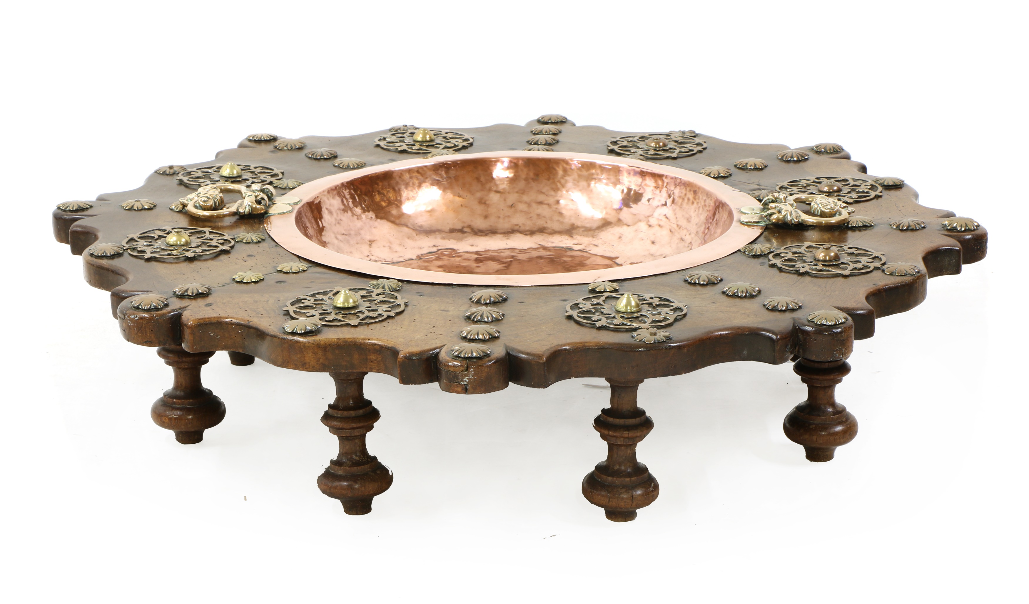 Lot 423 - A Spanish Brasero firepit table