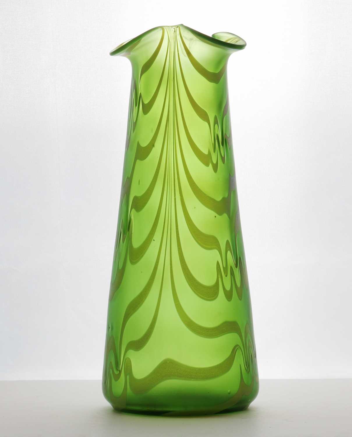 Lot 208 - A Loetz glass vase,