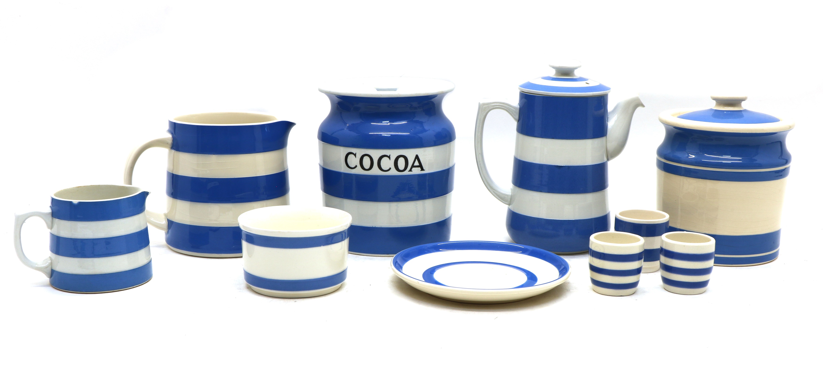 Lot 102 - A collection of TG Green Cornishware,