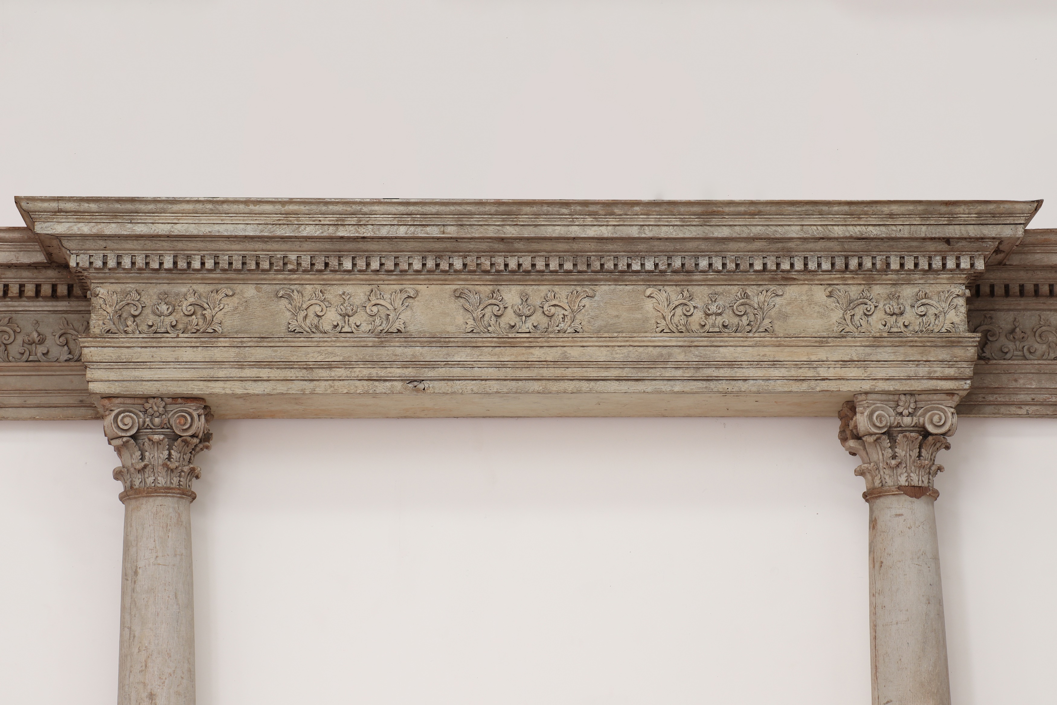 Lot 487 - A neoclassical portico,