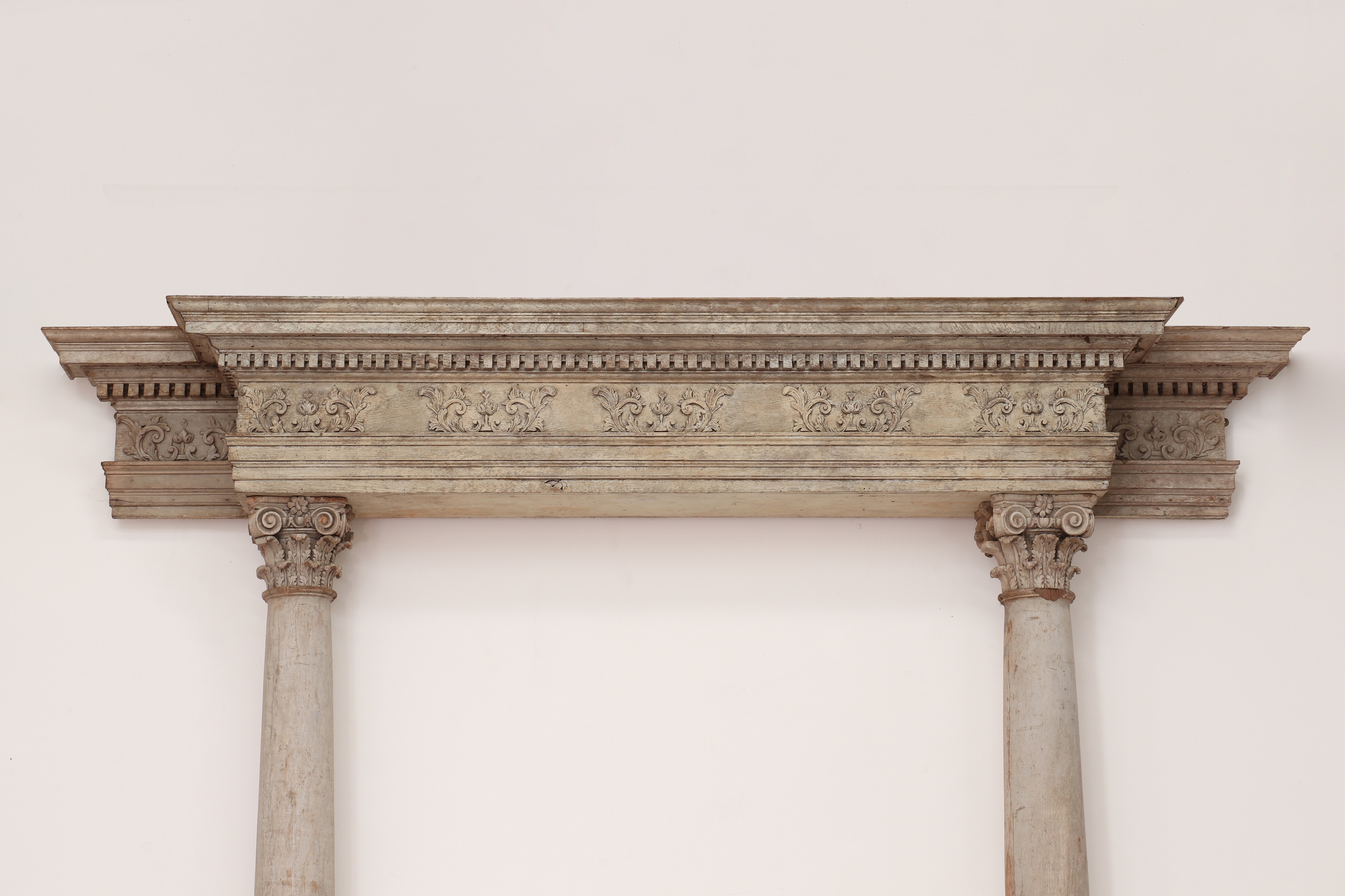 Lot 487 - A neoclassical portico,