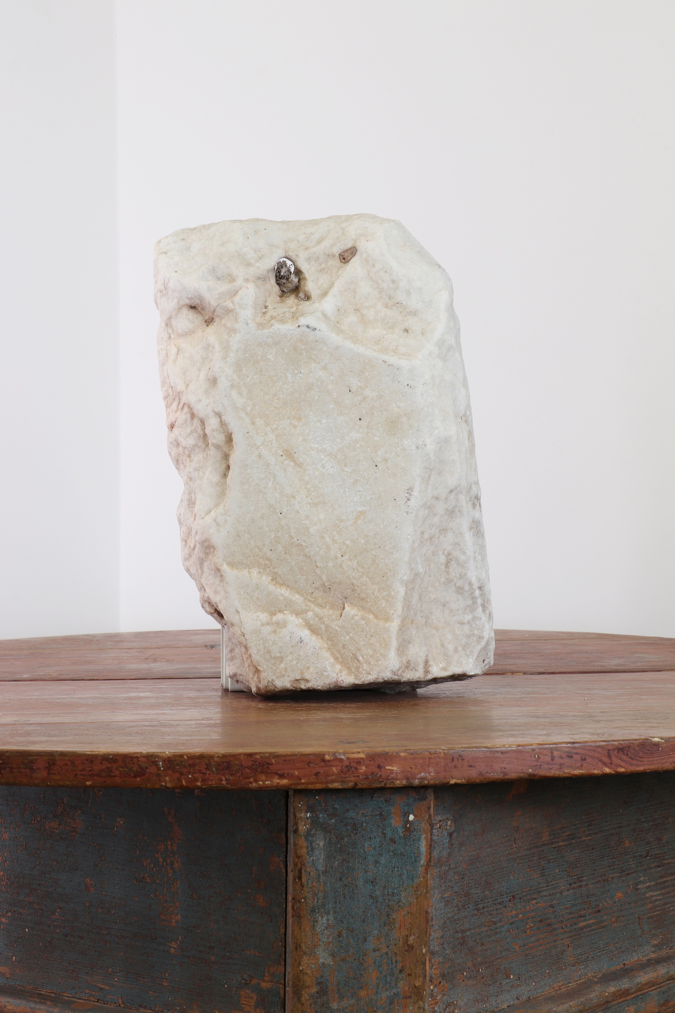 Lot 141 - A carved marble fragment,