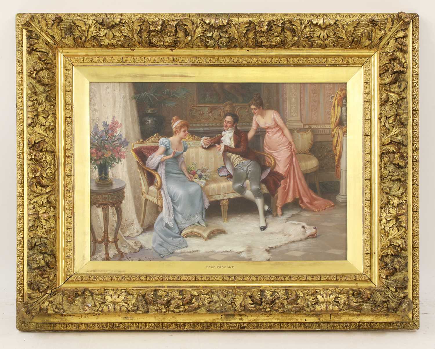 Lot 251 - Carlo Ferranti (Italian, 1840-1908)