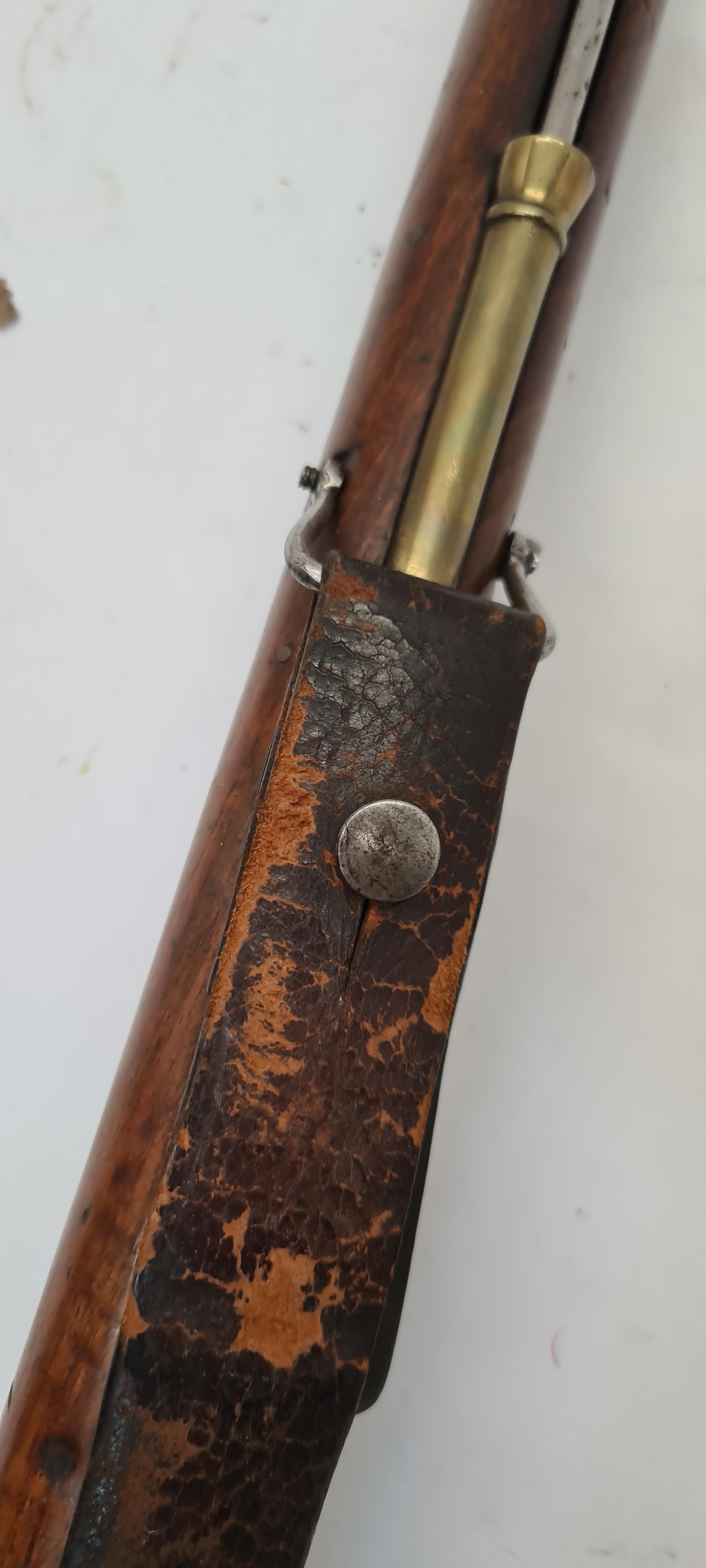 Lot 86 - A flintlock 'Brown Bess' Tower musket and