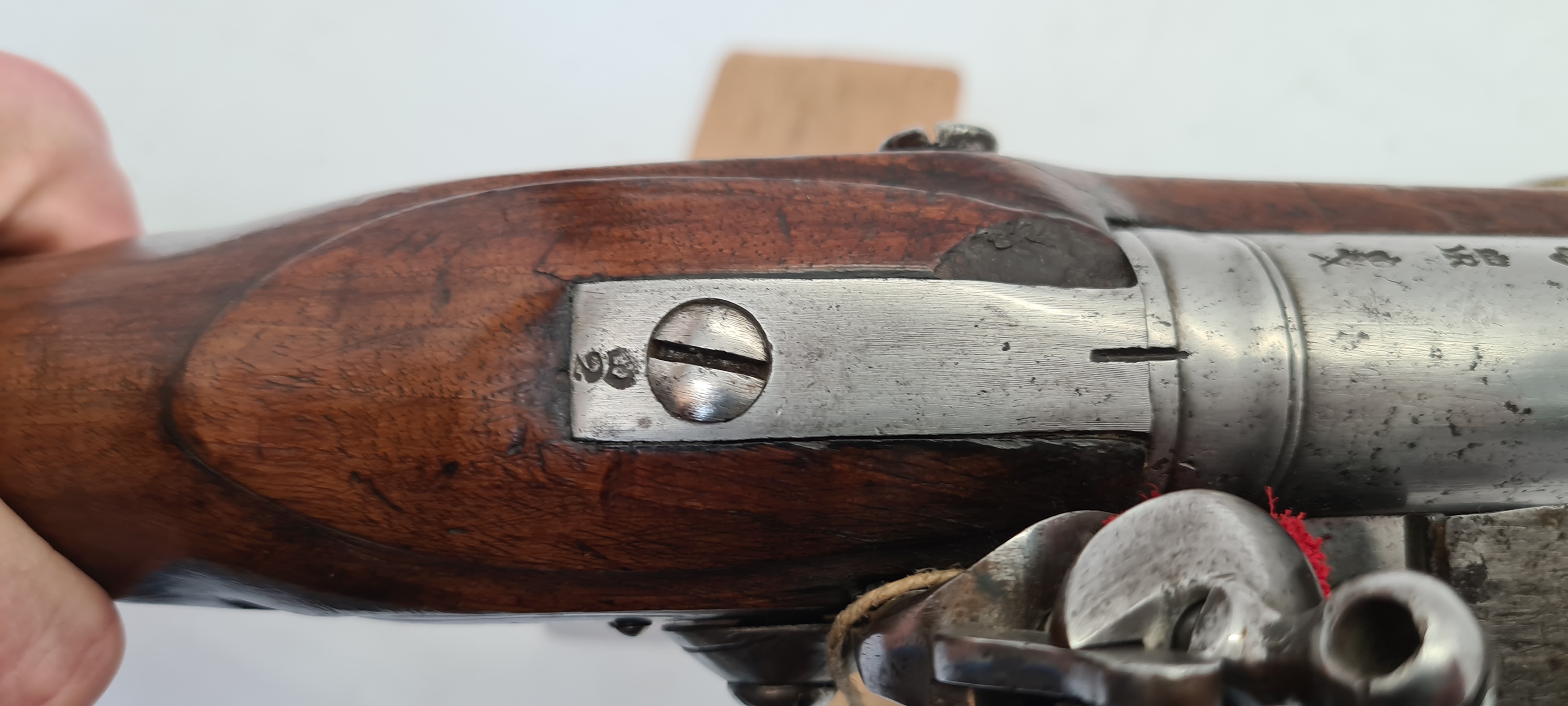 Lot 86 - A flintlock 'Brown Bess' Tower musket and