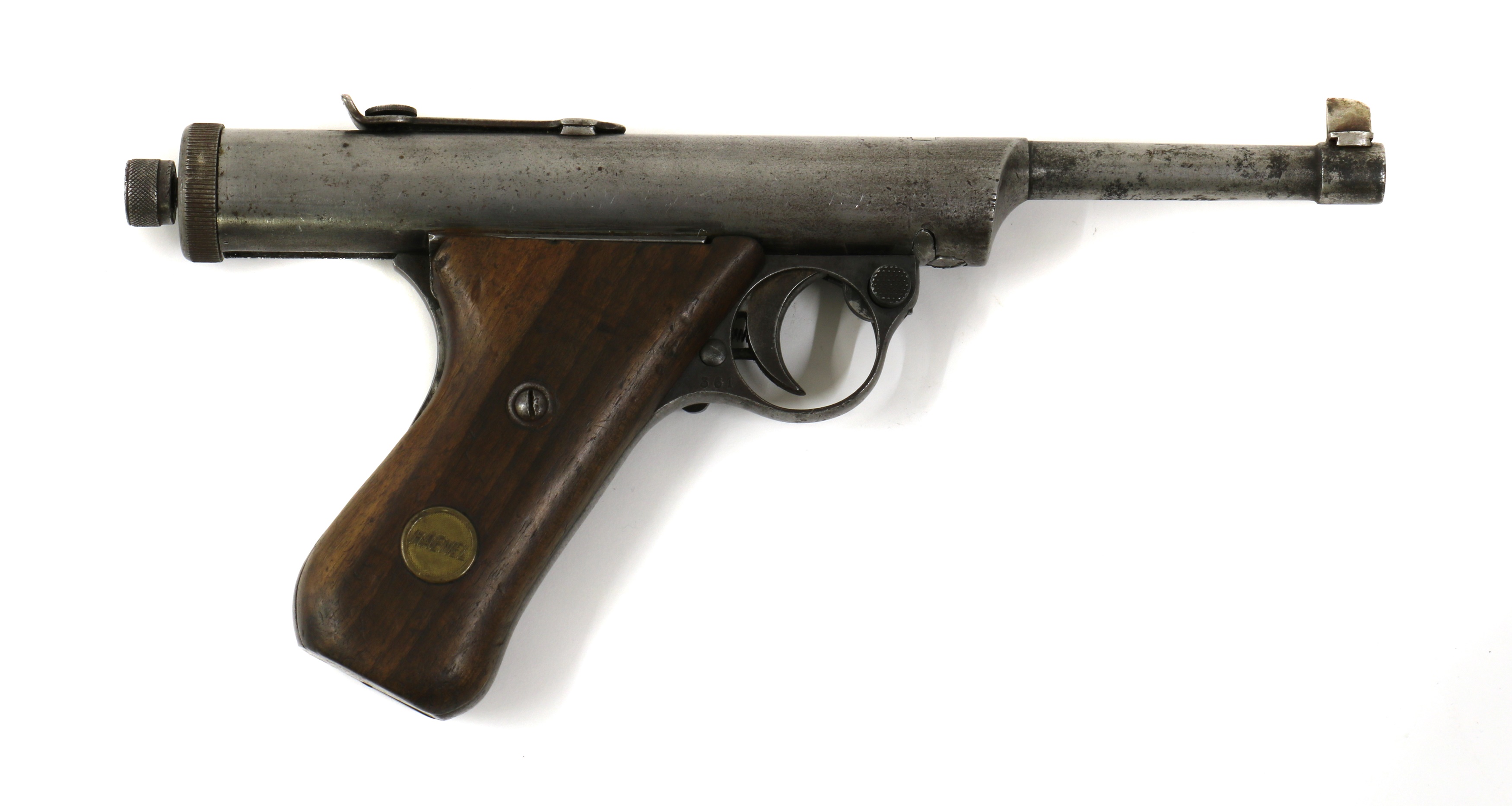Lot 117 - A Haenel Model 28-R .177 air pistol,