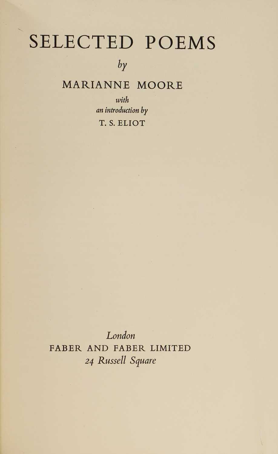 Lot 56 - POETRY, First editions with DWs & VG copies: