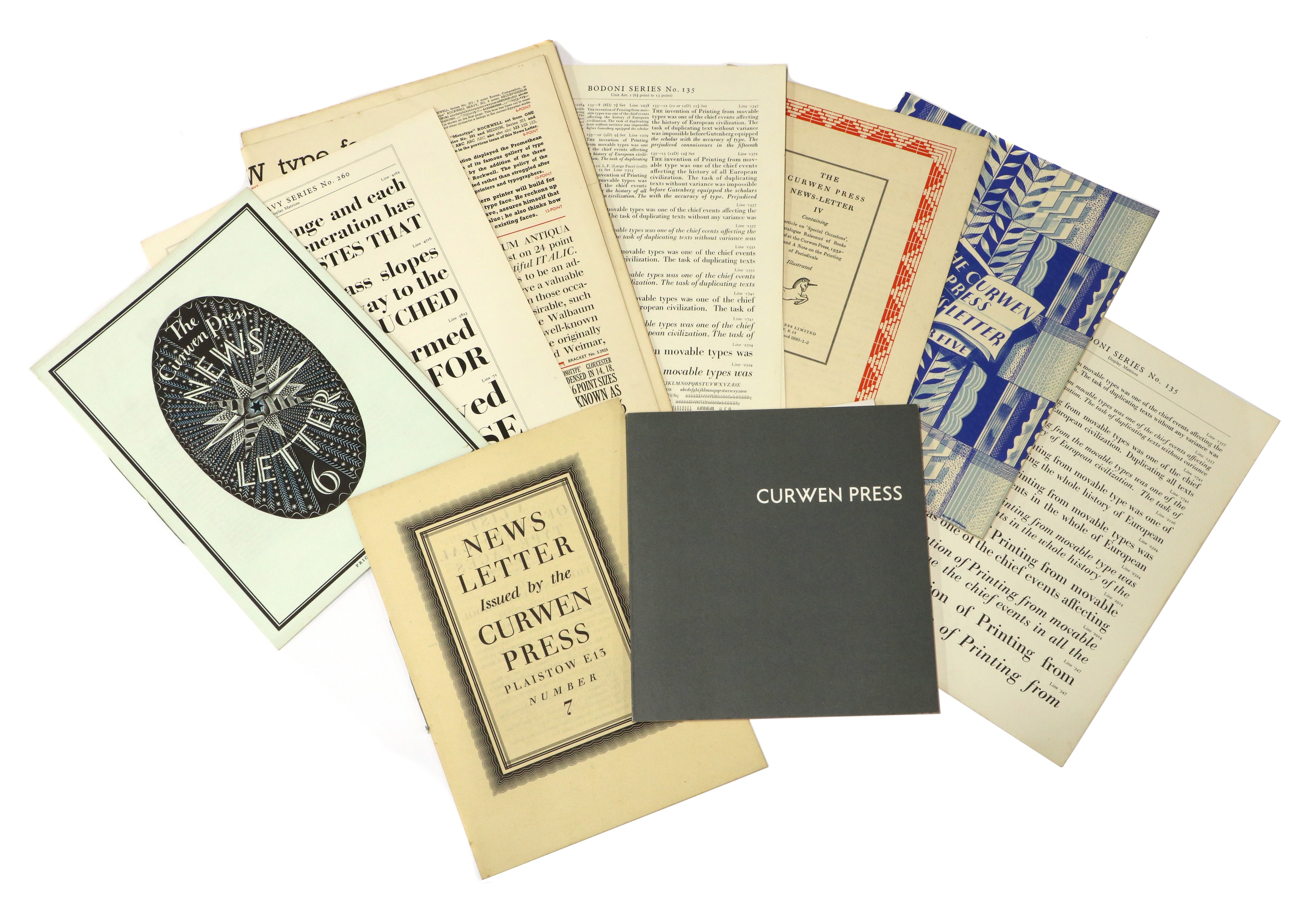 Lot 250 - CURWEN PRESS, Etc:
