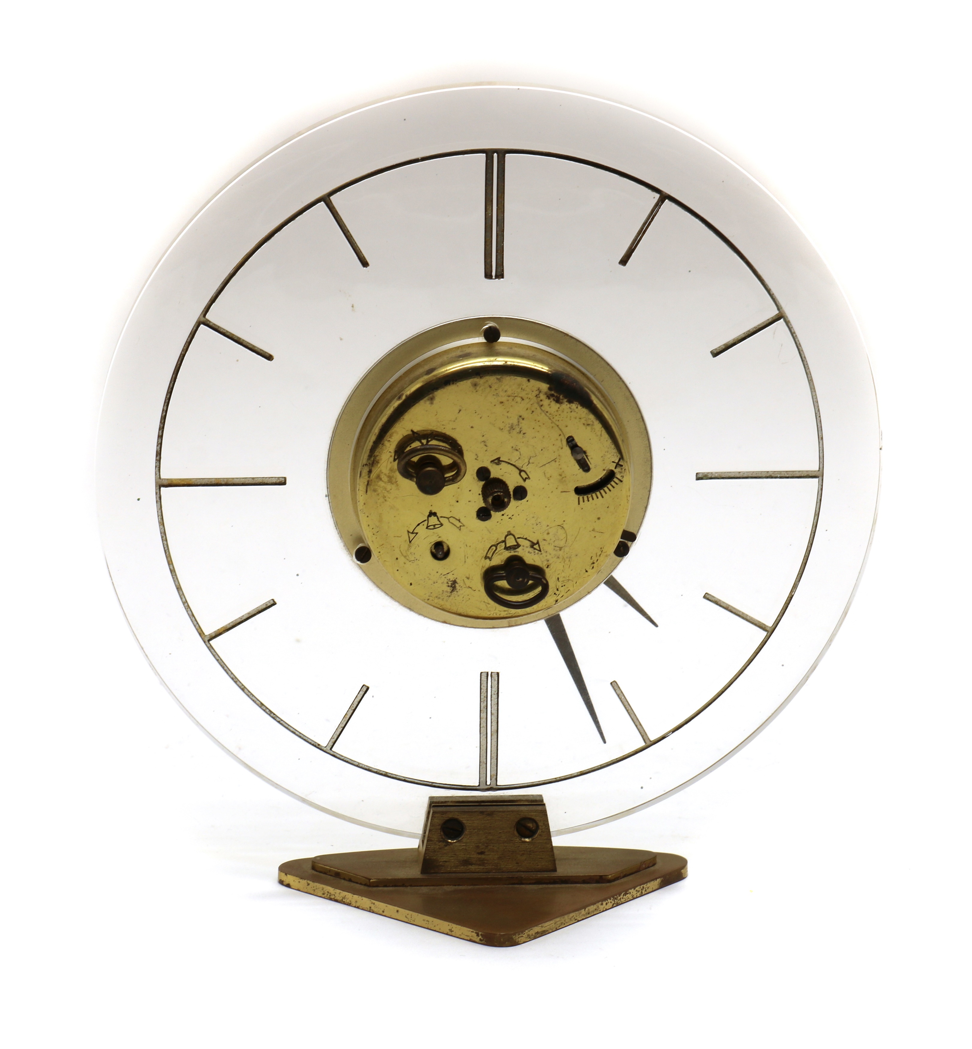 Lot 241 - A Kaiser 8 Day desk clock,