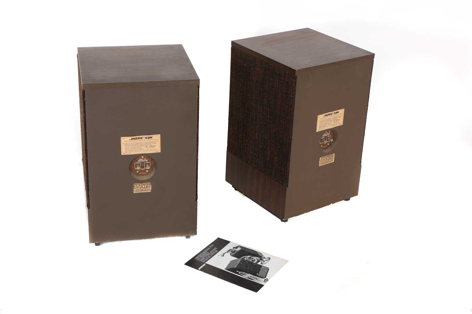 Lot 264 - A pair of Bose 501 Series II Reflecting