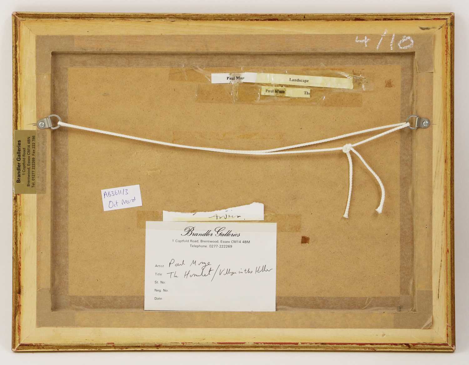 Lot 55 - Paul Lucien Maze (French-British, 1887-1979)