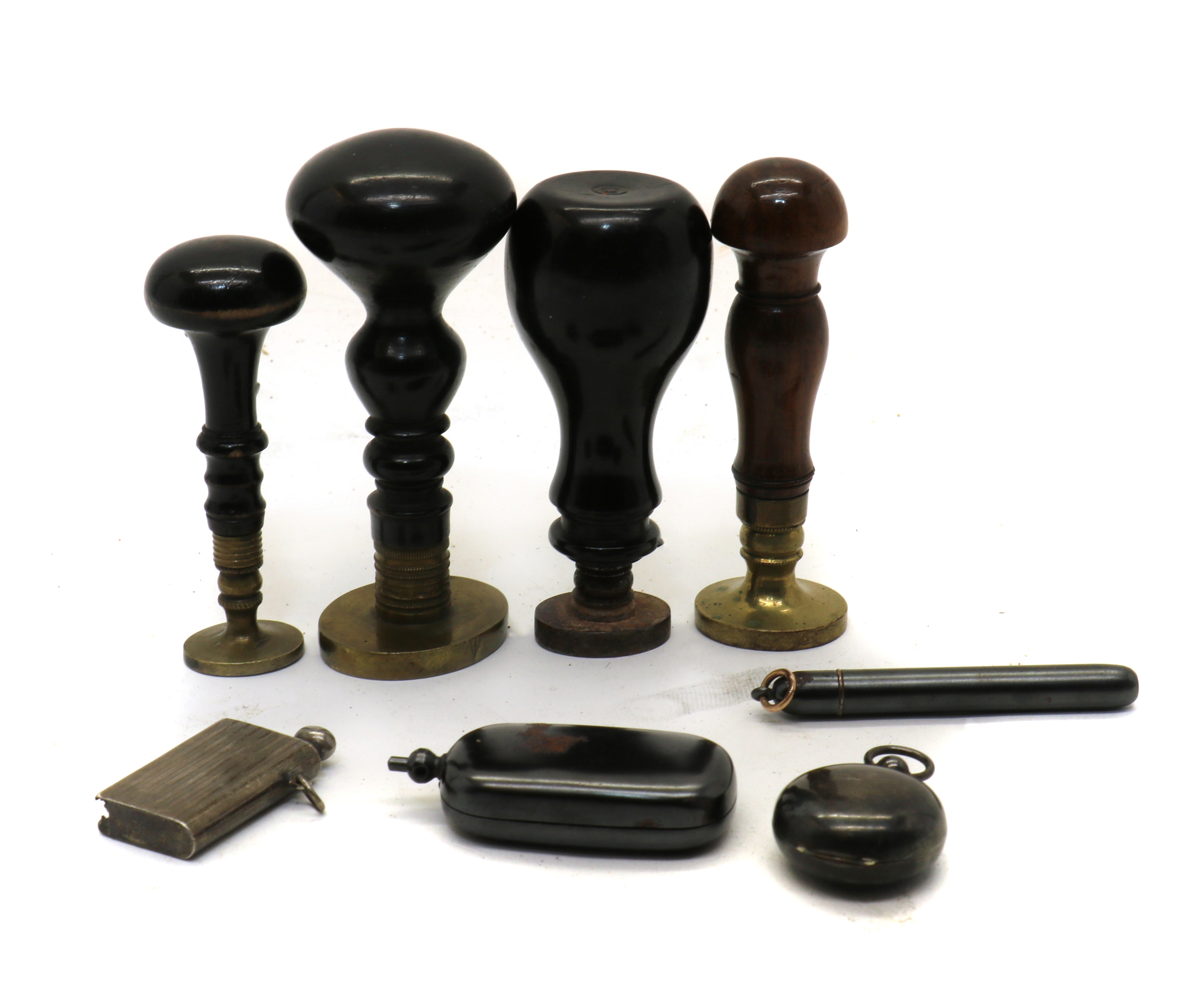 Lot 2 - A Victorian silver sovereign case,