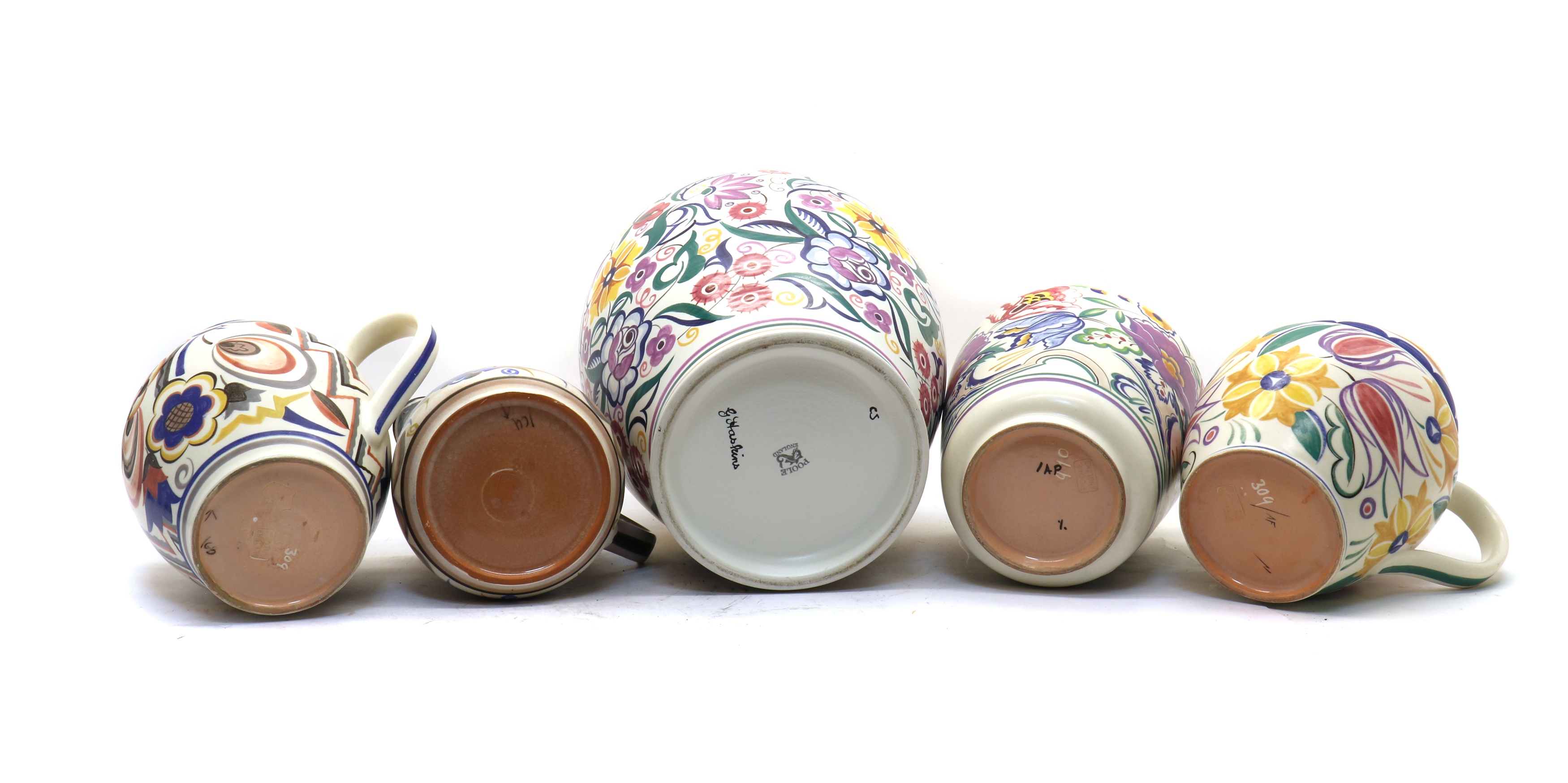 Lot 72 - A collection of Poole pottery,