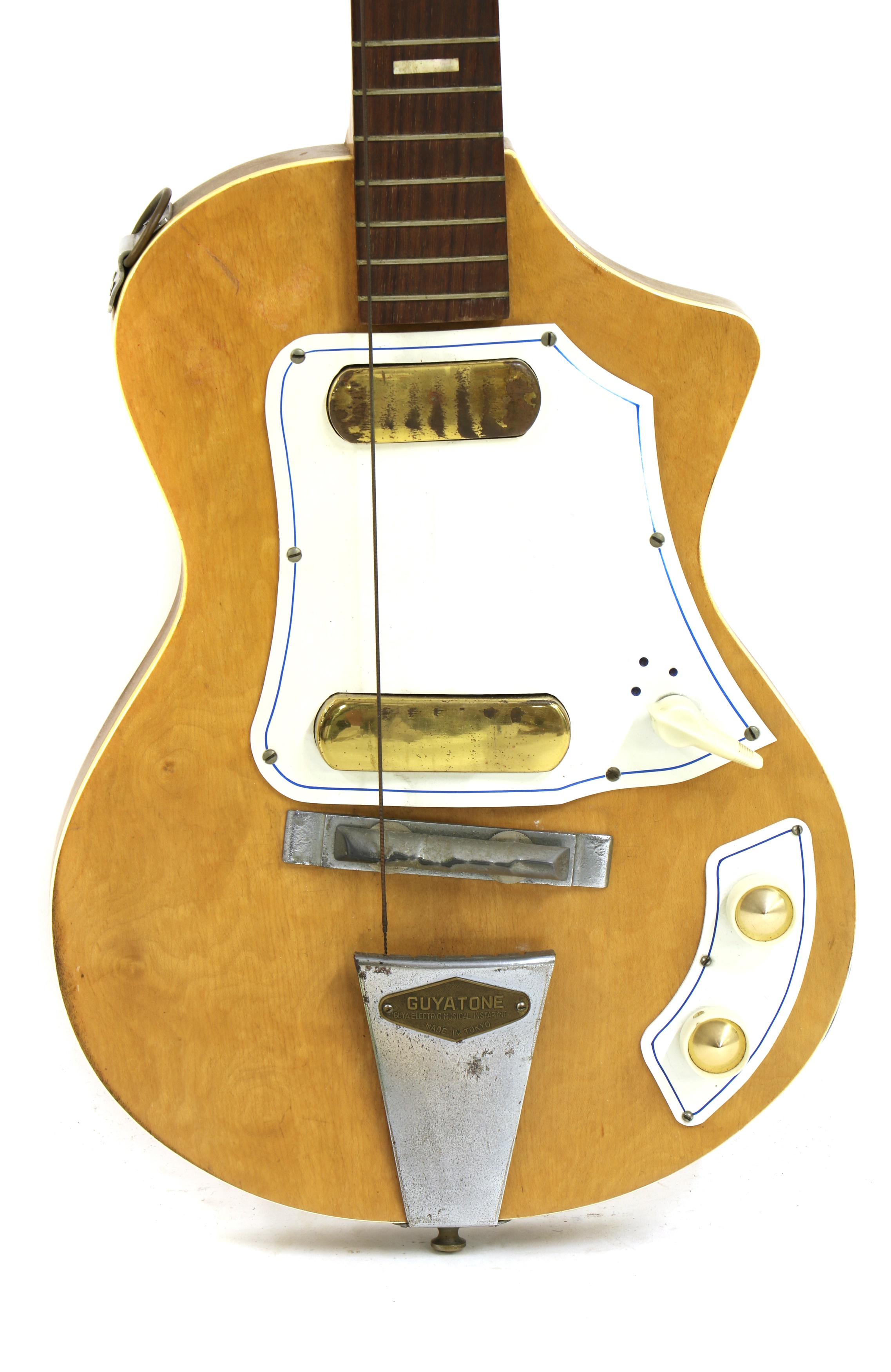 Lot 184 - A Guyatone LG-50 electric guitar,