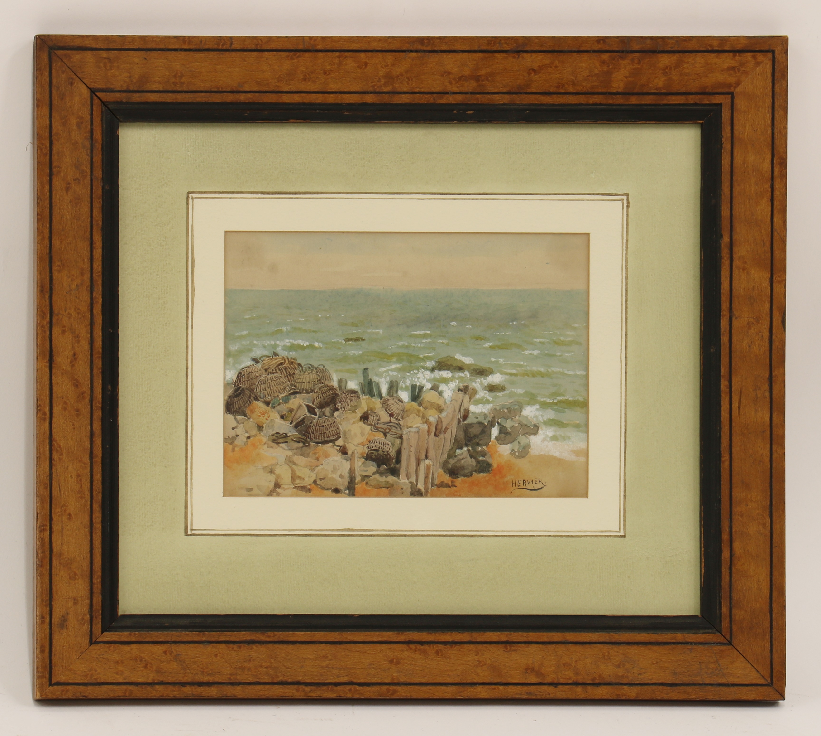 Lot 371 - Louis Adolphe Hervier (French, 1818-1879)