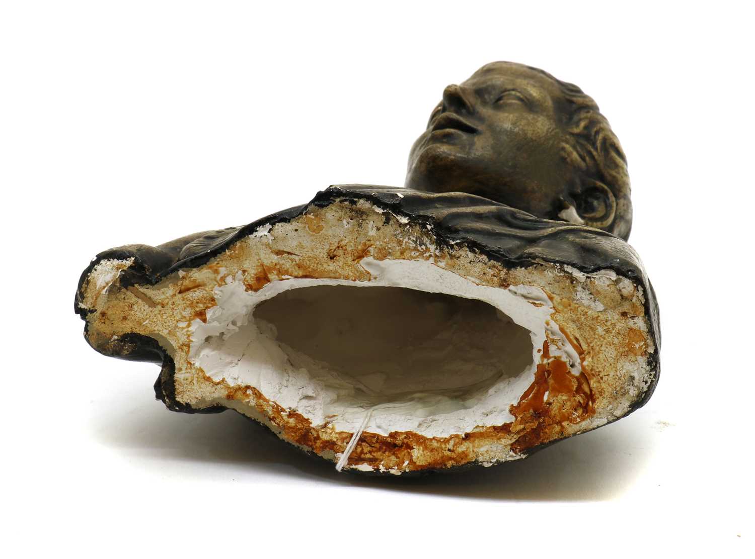 Lot 150 - A plaster portrait bust of St John the
