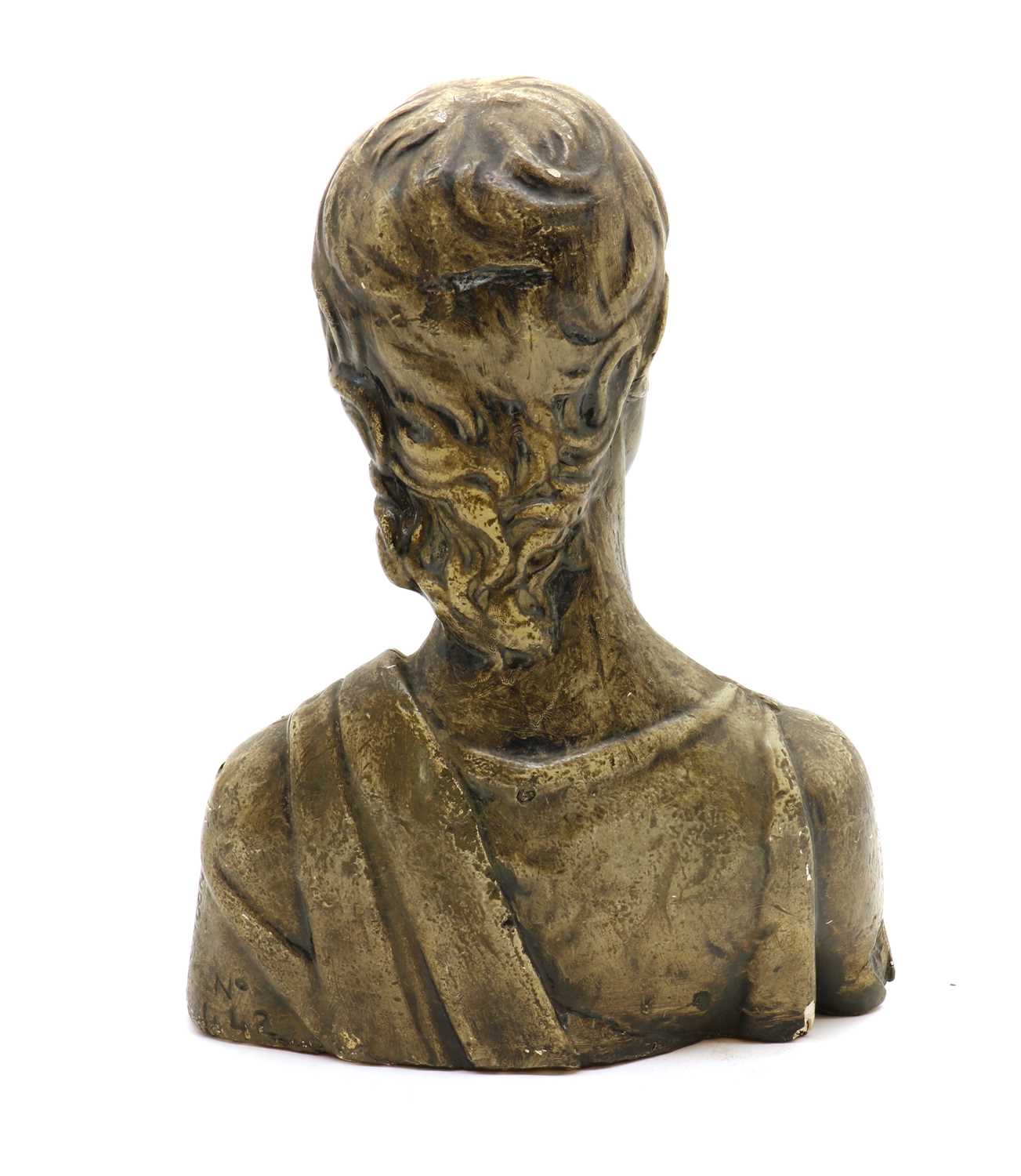 Lot 150 - A plaster portrait bust of St John the