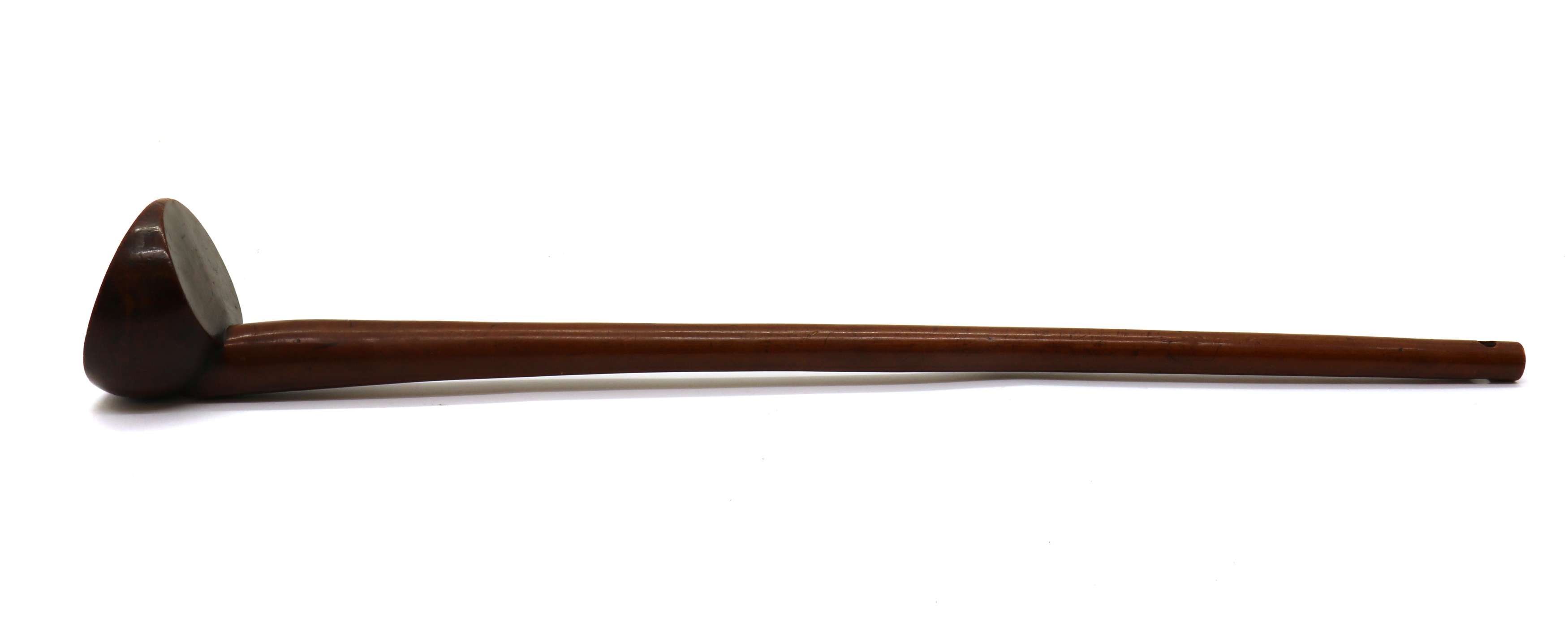 Lot 198 - A Zulu iwisa or knobkerrie war club,