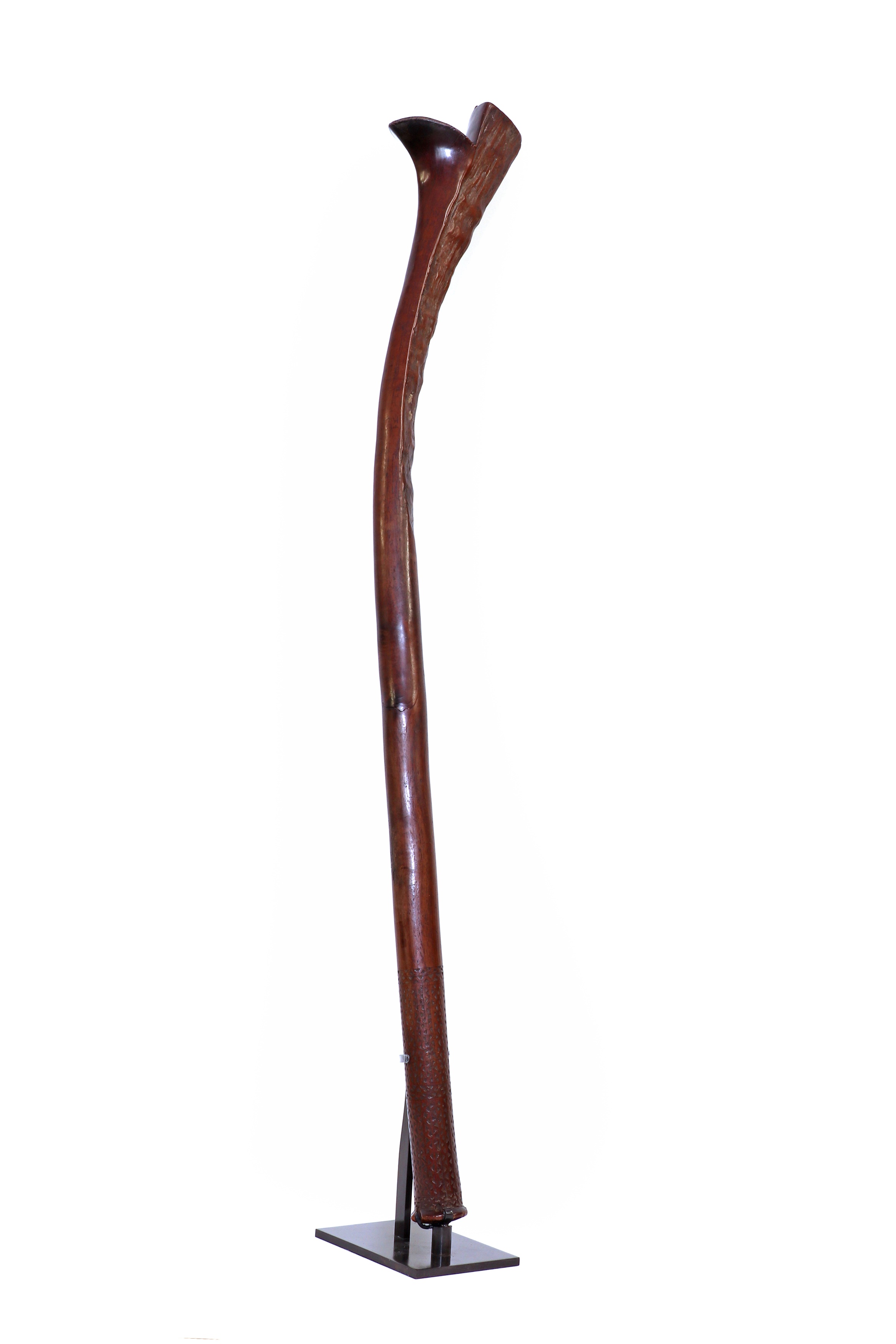 Lot 35 - An Oceanic Fijian hardwood 'gata' or 'kiakavo'